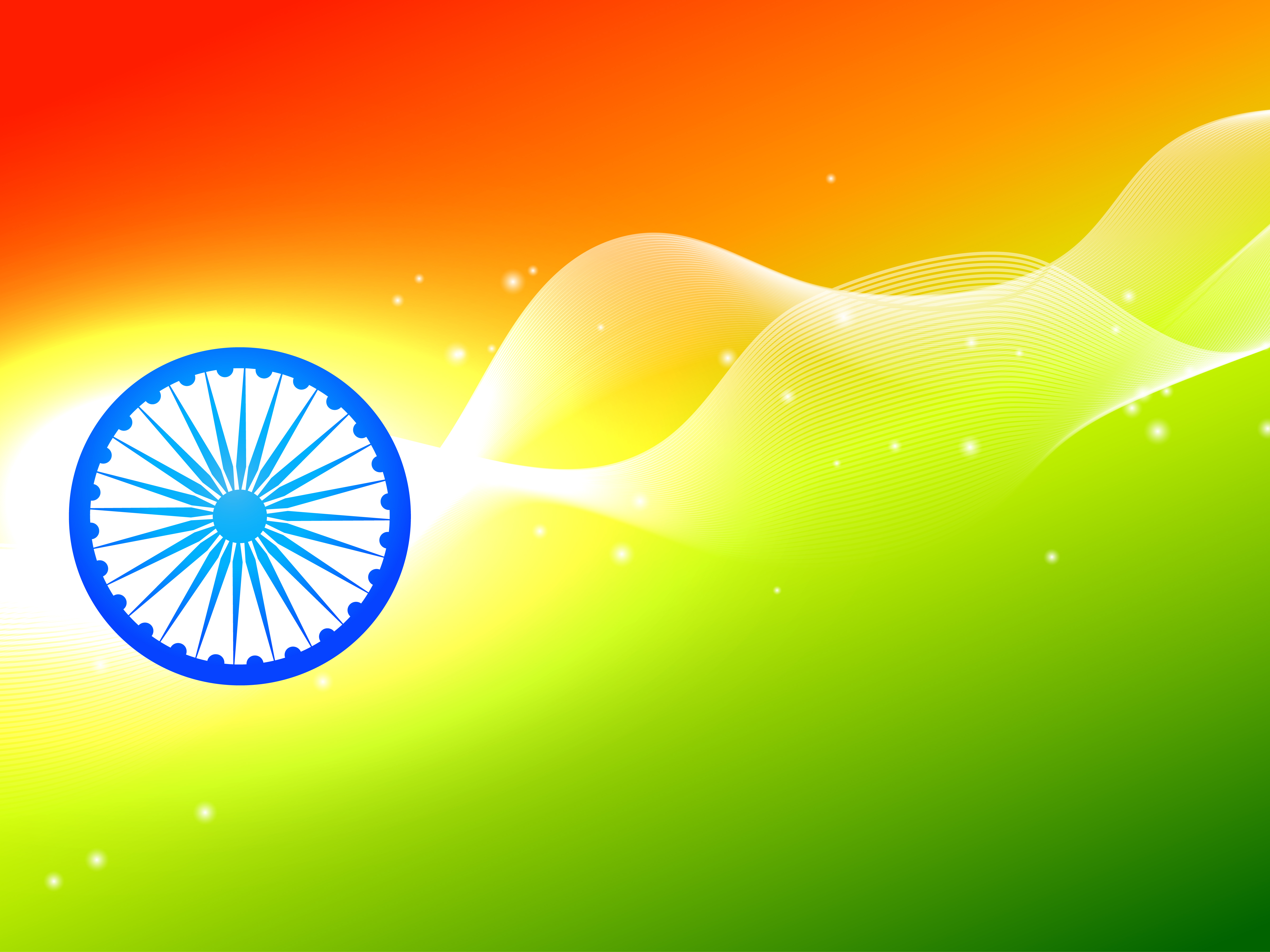 Indian Flag Wheel With Wave In Tricolor Background 456130 Vector Art At indian-flag-wheel-with-wave-in-tricolor-background-456130-vector-art-at