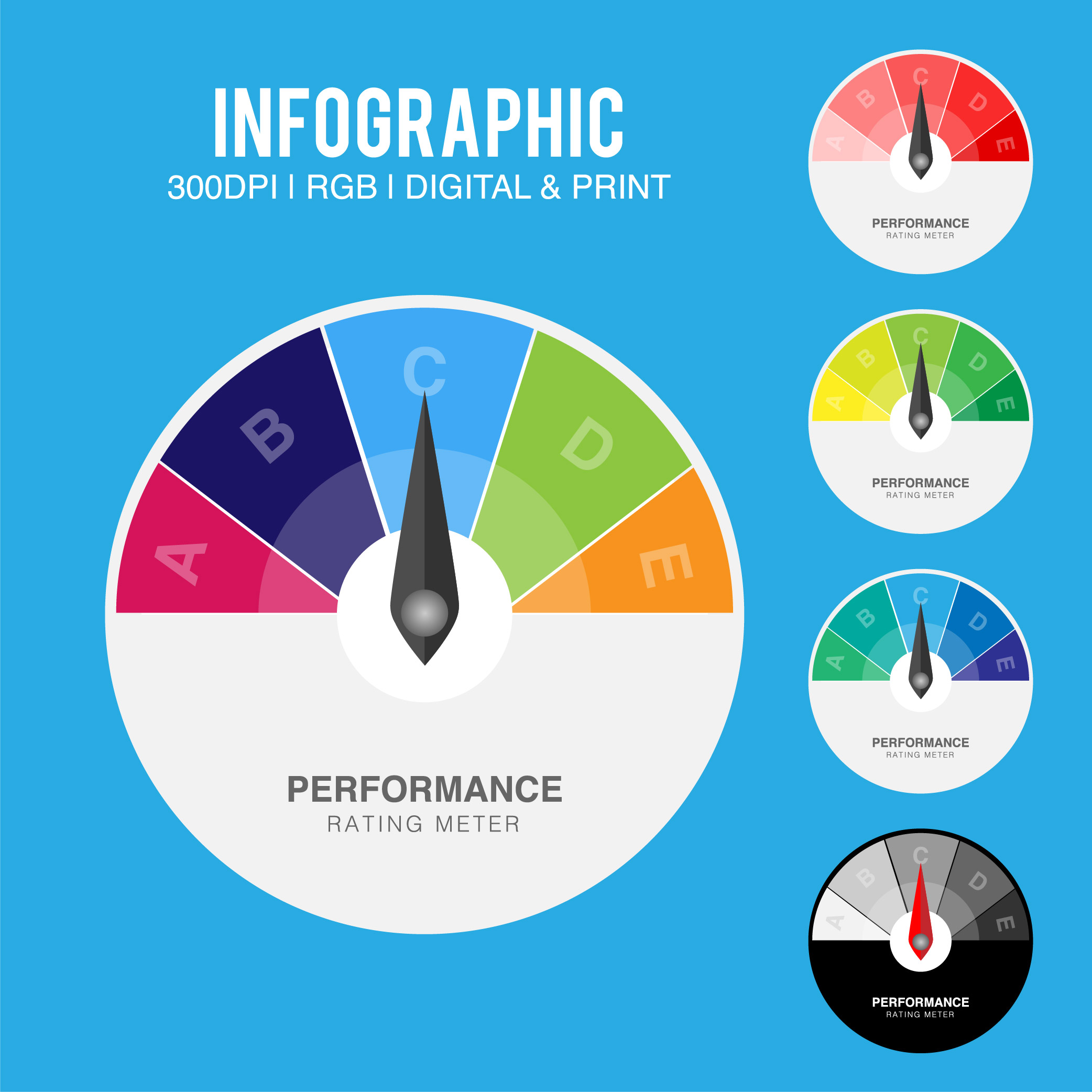 Creative vector illustration of rating customer satisfaction meter ... Creative vector illustration of rating customer satisfaction meter ...