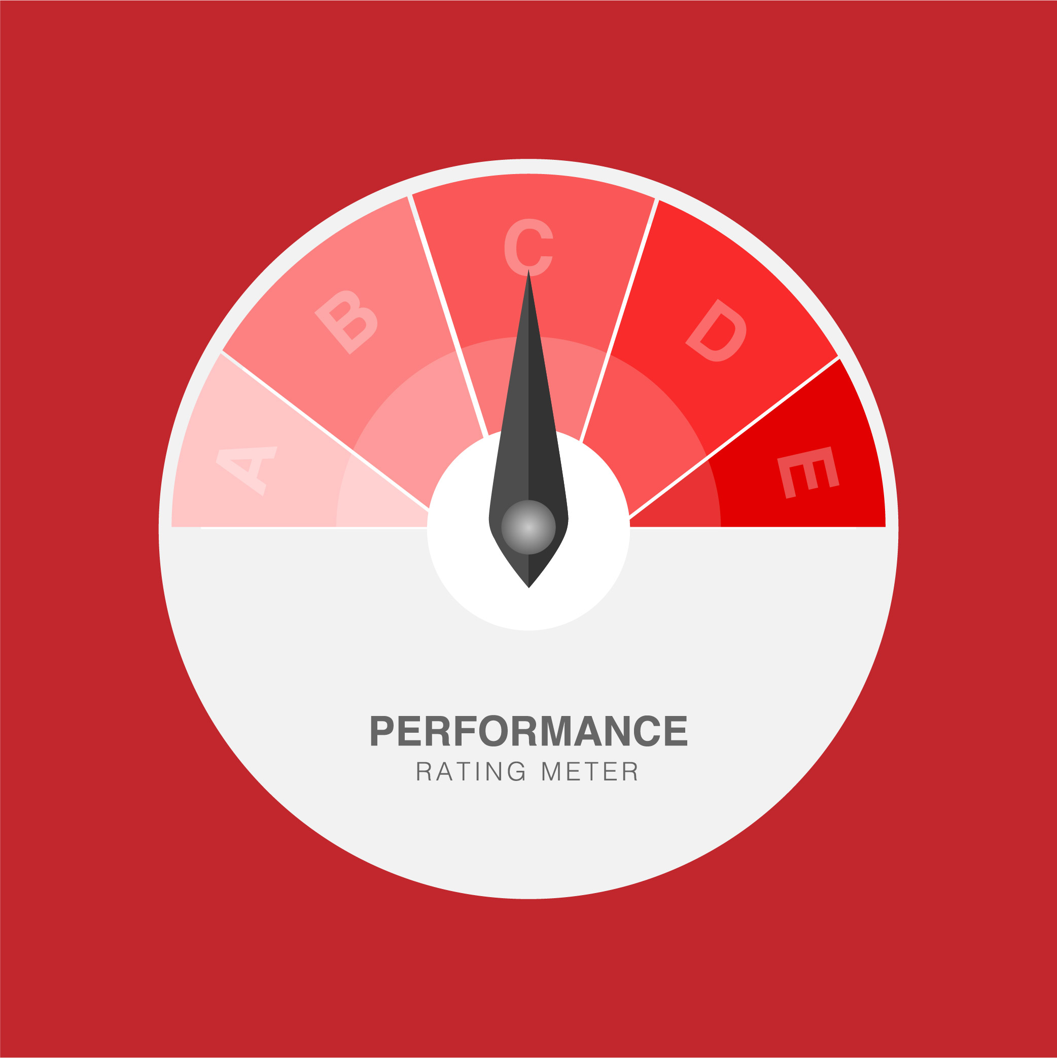Creative vector illustration of rating customer satisfaction meter ... Creative vector illustration of rating customer satisfaction meter ...