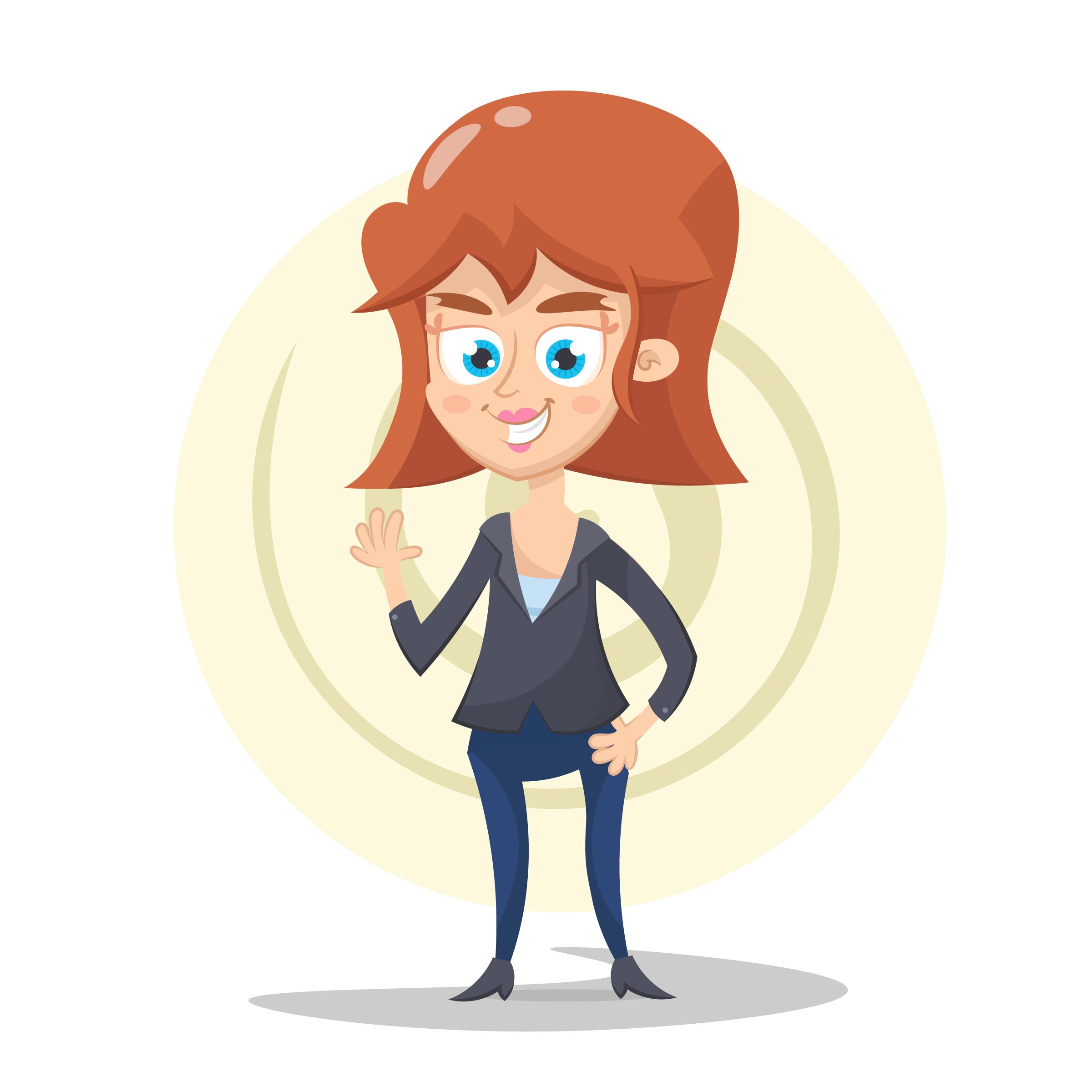 Executive Businesswoman Cartoon Download Free Vectors Clipart Graphics And Vector Art