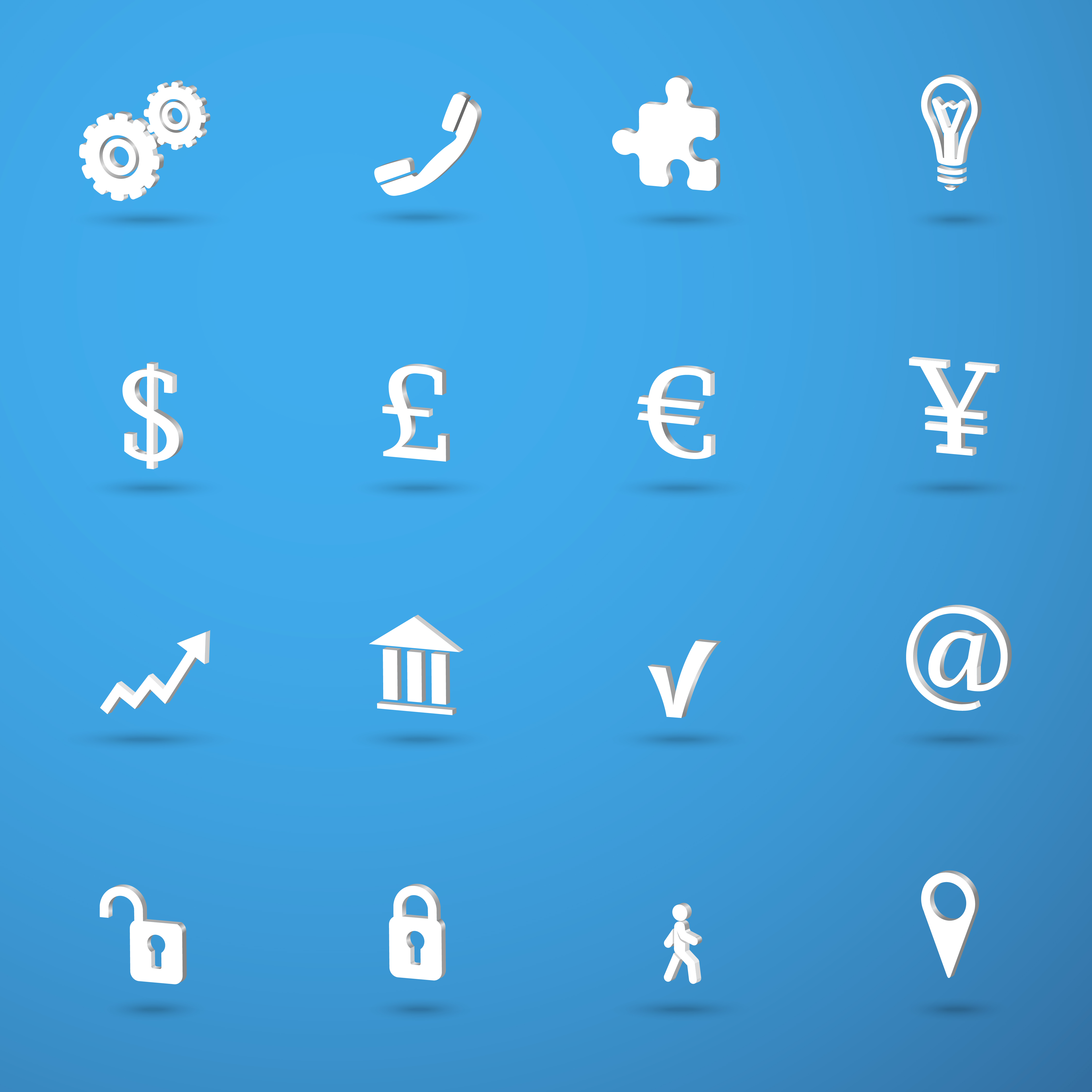 Business Infographic Icons Set 459356 Vector Art At Vecteezy