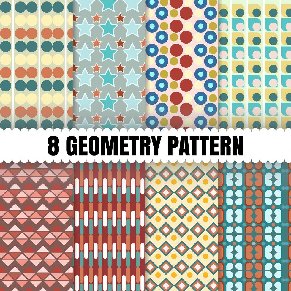 8 Geometry pattern background 465917 Vector Art at Vecteezy