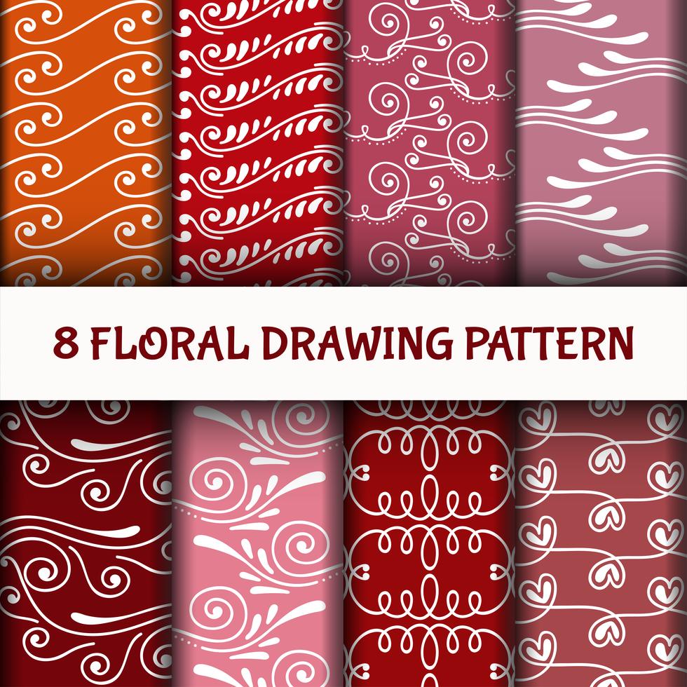 8 Set Abstract Line Art Pattern 465959 Vector Art at Vecteezy