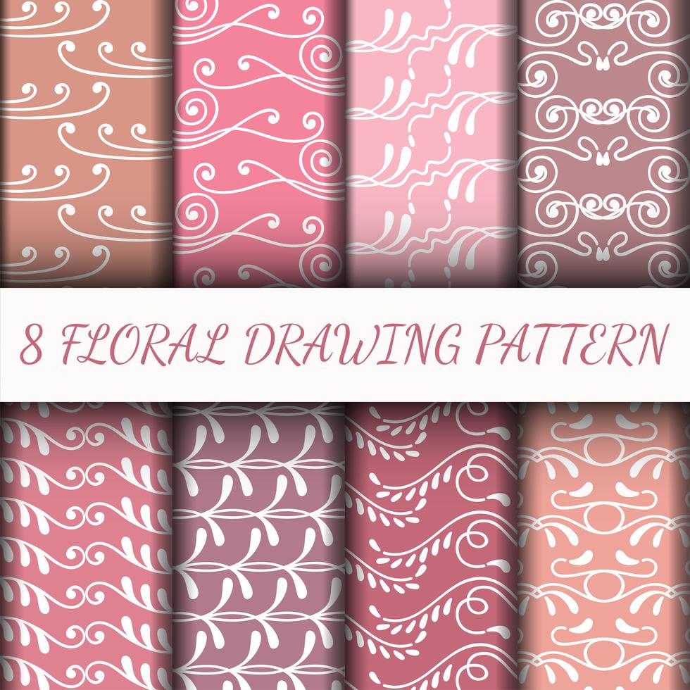 8 Set Abstract Line Art Pattern 465969 Vector Art at Vecteezy