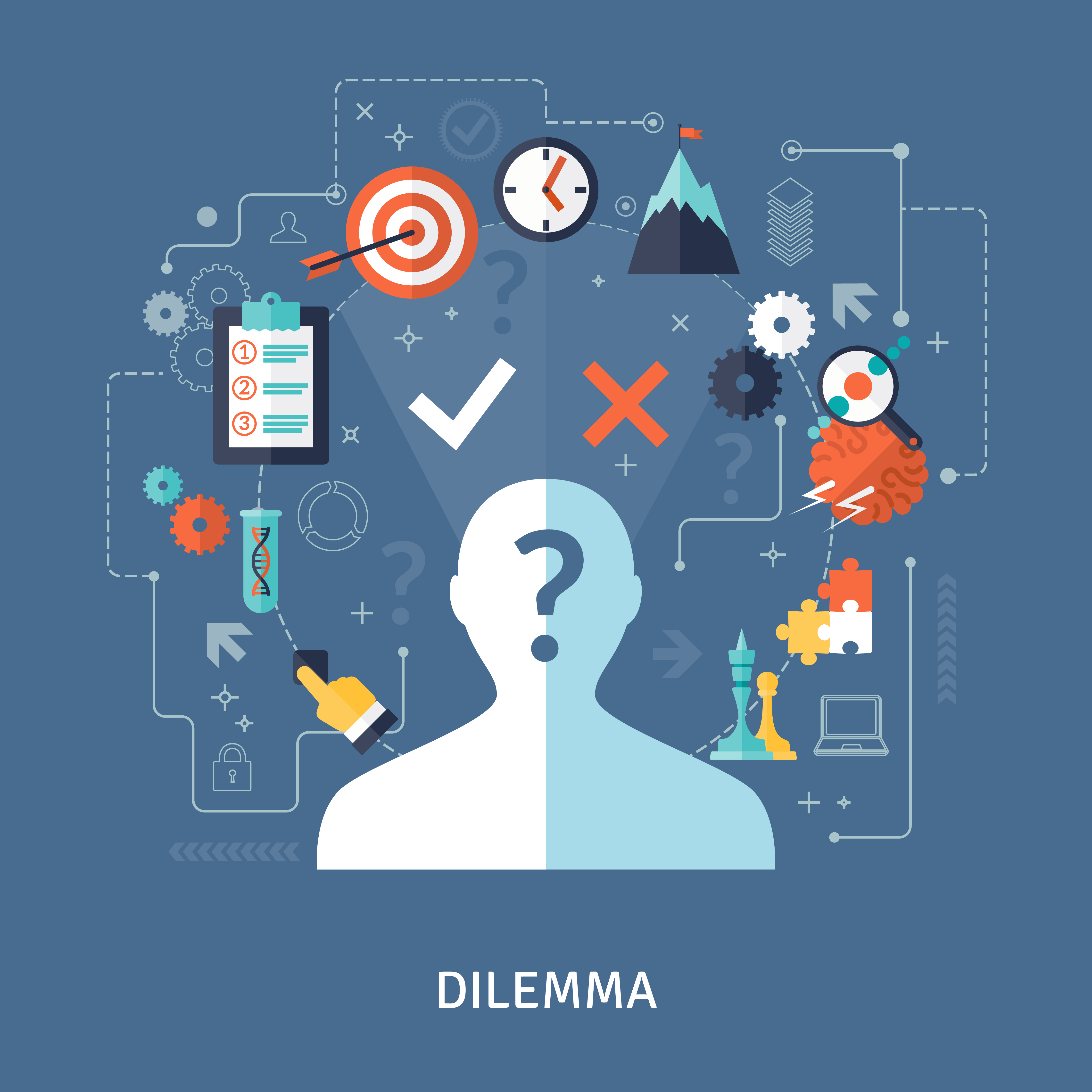 Dilemma Concept Illustration 466313 Vector Art at Vecteezy Dilemma Concept Illustration 466313 Vector Art at Vecteezy