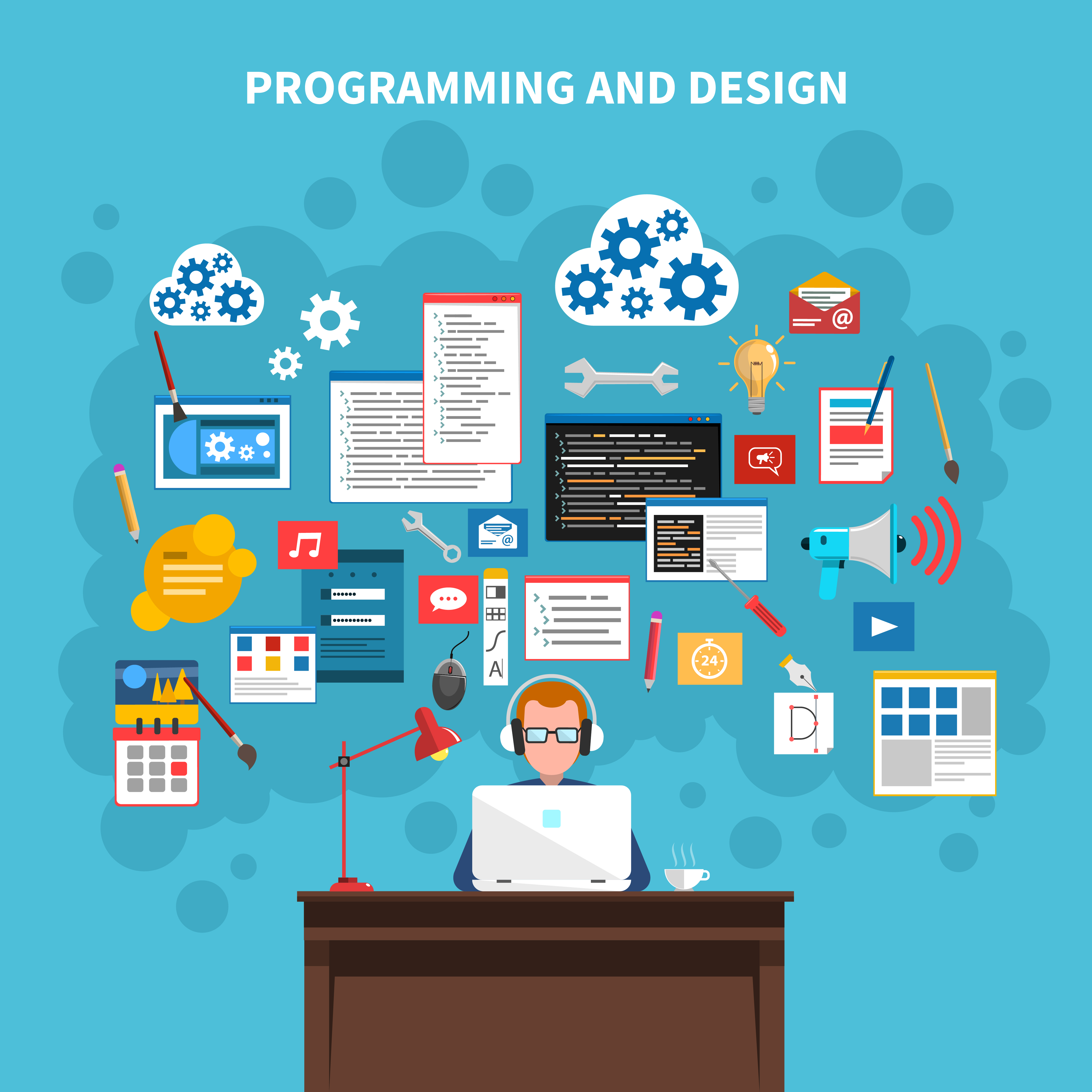 Programming Concept Illustration 467655 Vector Art at Vecteezy Programming Concept Illustration 467655 Vector Art at Vecteezy