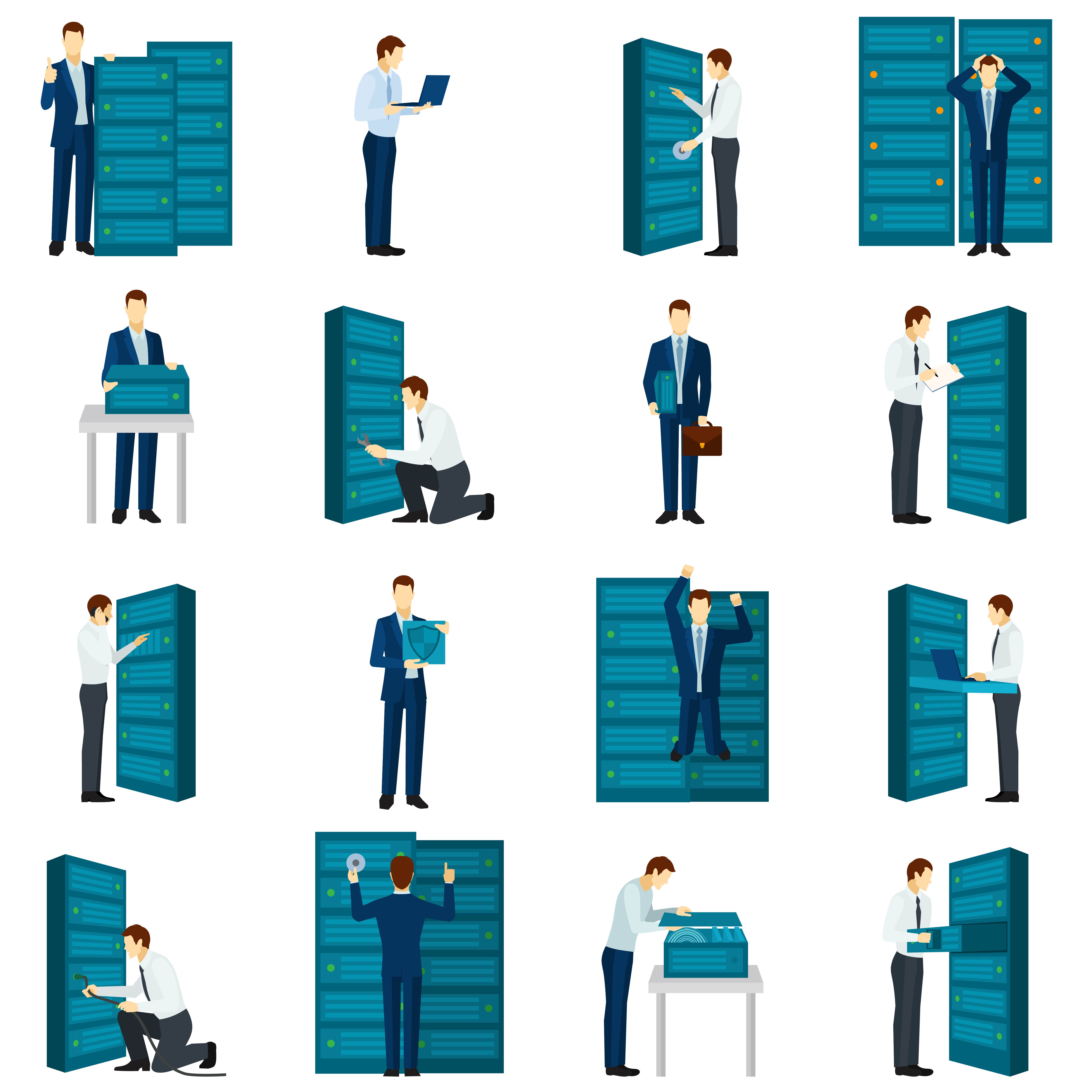 Flat Datacenter Icons Set 467870 Vector Art at Vecteezy Flat Datacenter Icons Set 467870 Vector Art at Vecteezy