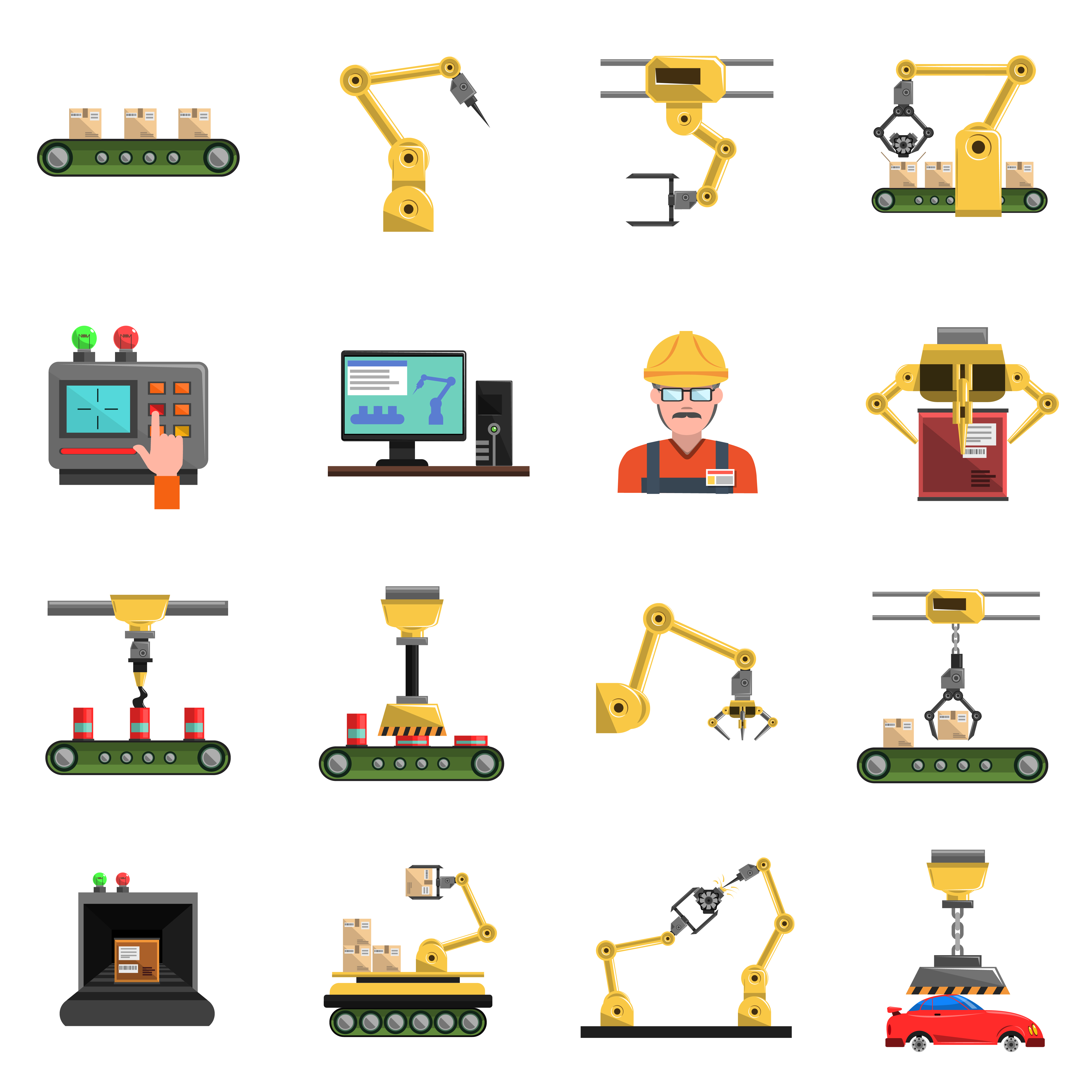 Robot Icons Set 468581 Vector Art at Vecteezy Robot Icons Set 468581 Vector Art at Vecteezy