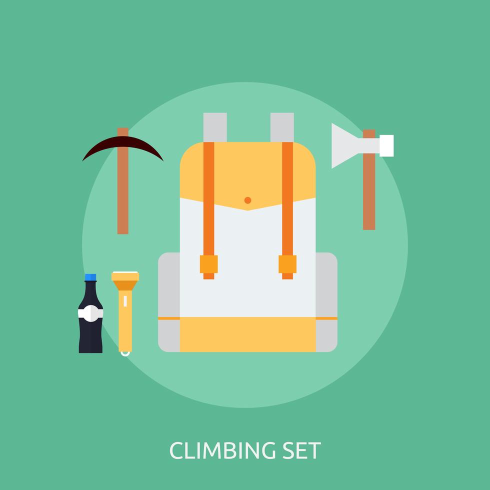 Climbing Set Conceptual illustration Design 470274 Vector Art at Vecteezy