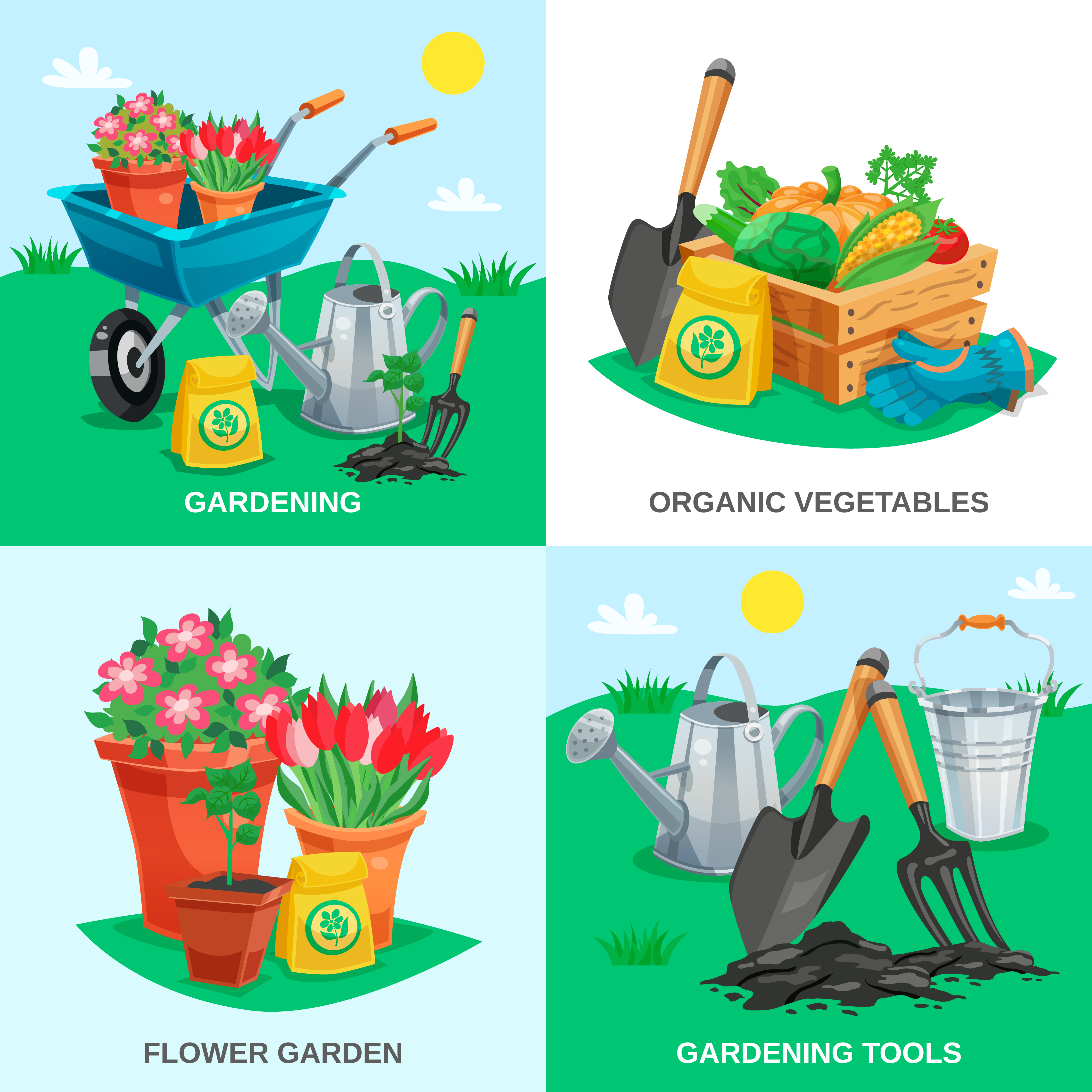 garden 2x2 design concept 471225 Vector Art at Vecteezy garden 2x2 design concept 471225 Vector Art at Vecteezy