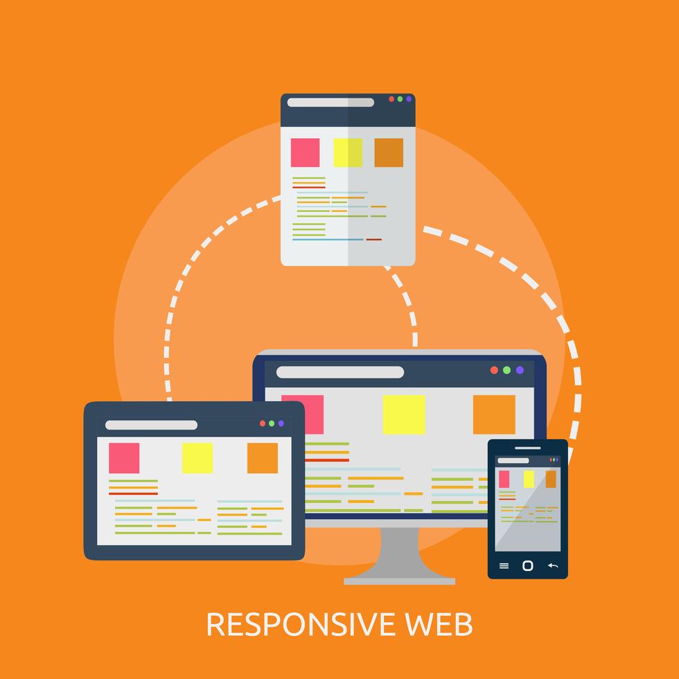 Responsive Web Conceptual illustration Design 474313 Vector Art at Vecteezy Responsive Web Conceptual illustration Design 474313 Vector Art at Vecteezy