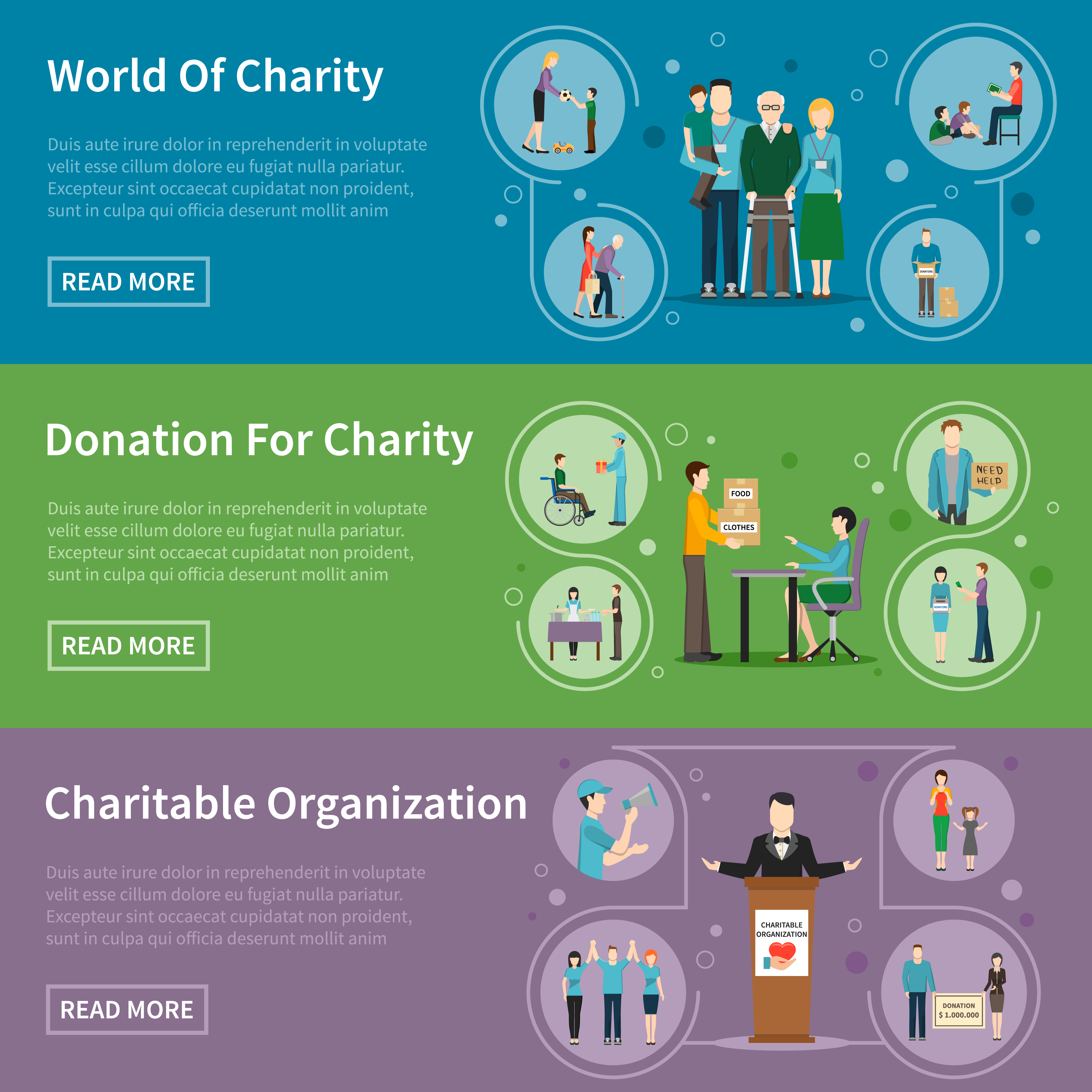 Charity Donation Banners 474499 Vector Art At Vecteezy Charity Donation Banners 474499 Vector Art At Vecteezy
