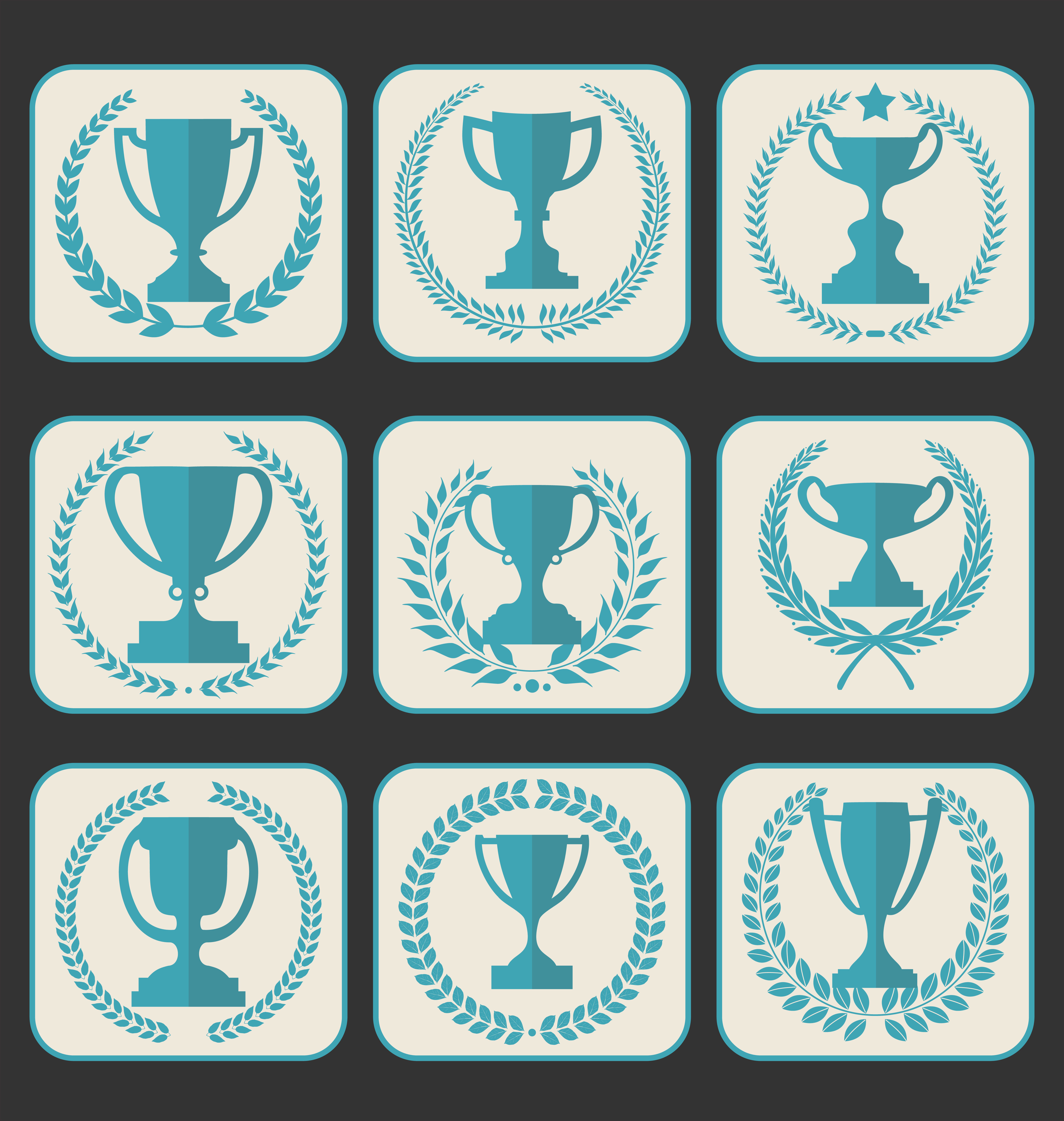 trophy 475175 Vector Art at Vecteezy