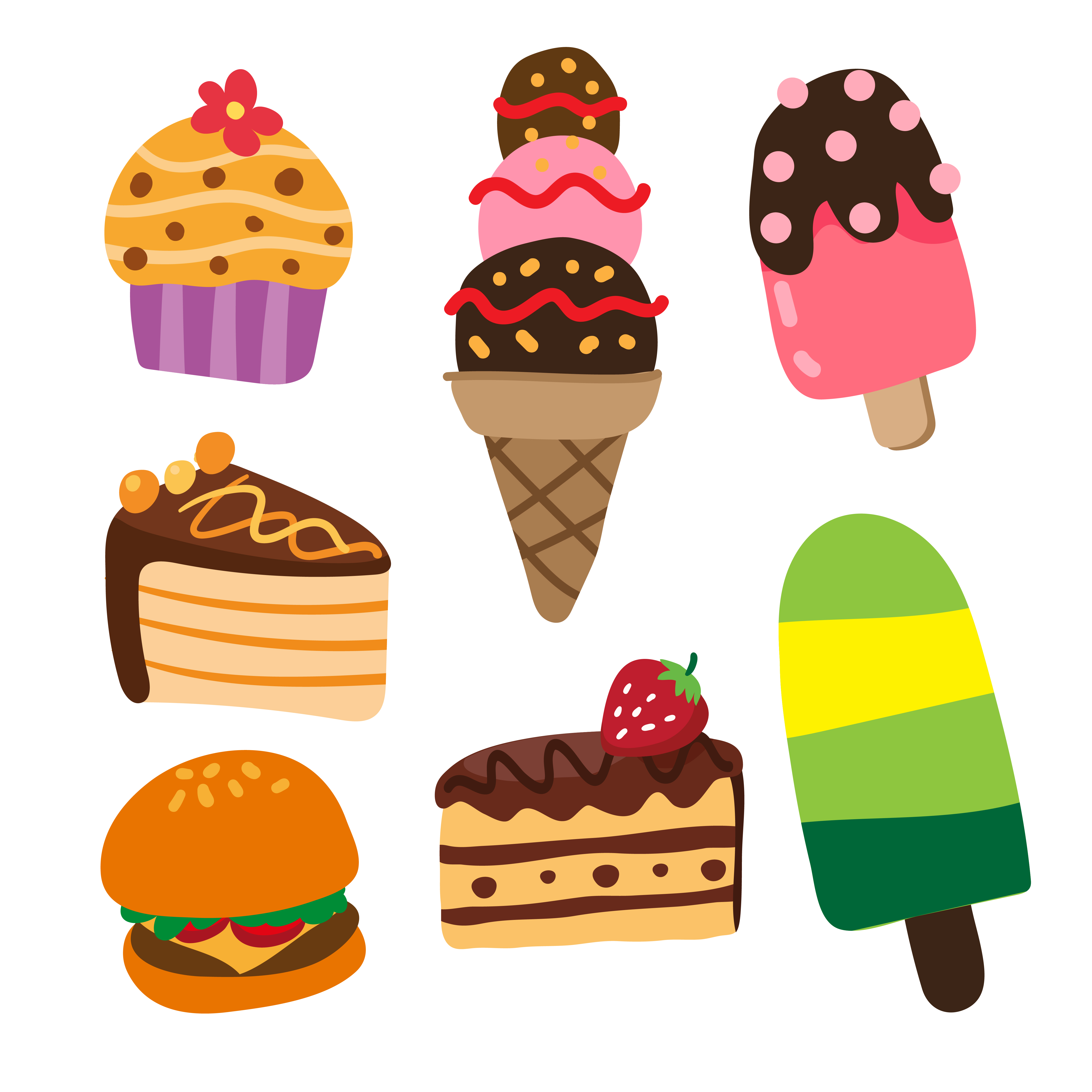 dessert vector collection design 476354 Vector Art at Vecteezy dessert vector collection design 476354 Vector Art at Vecteezy