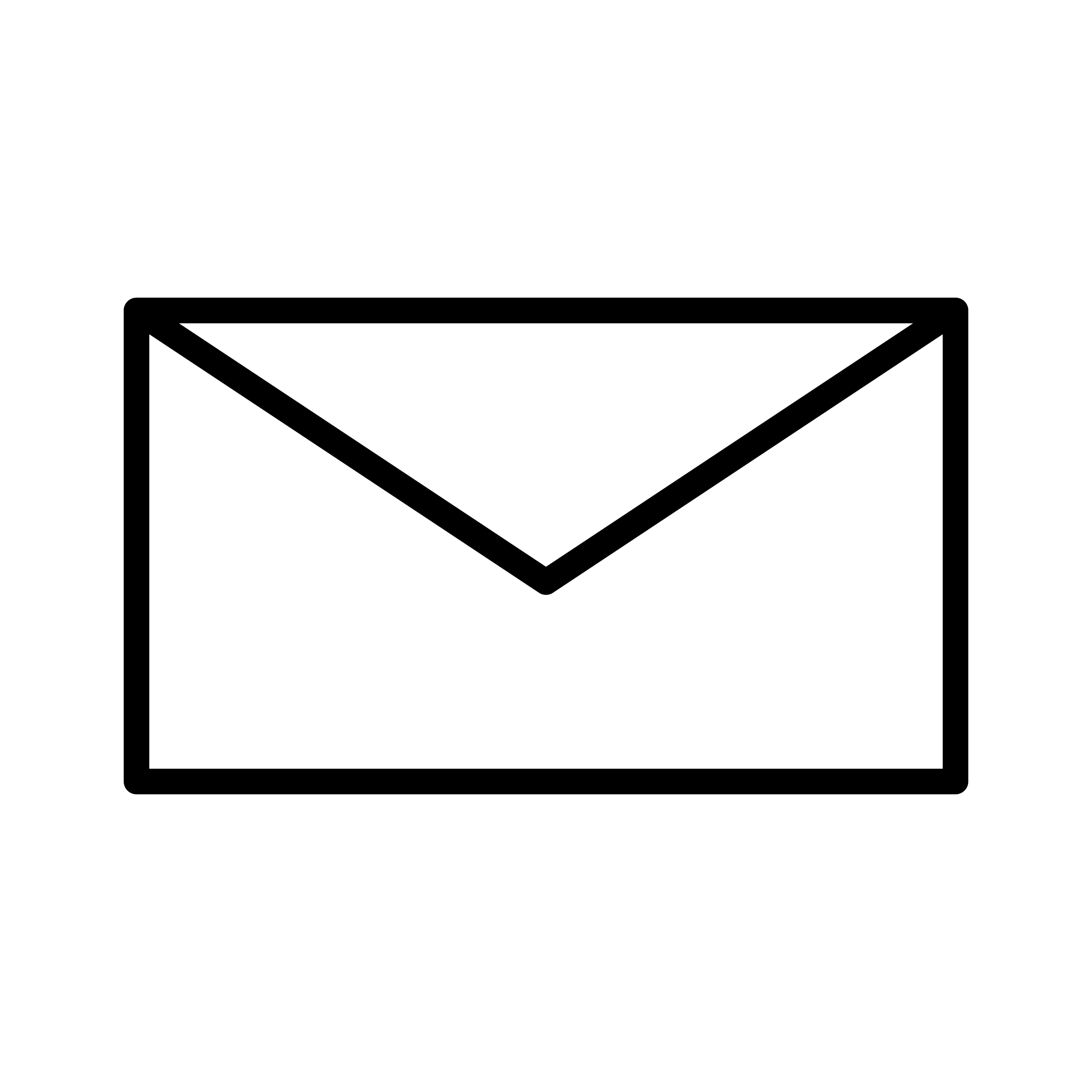 Envelope Line Black Icon 480025 Vector Art at Vecteezy