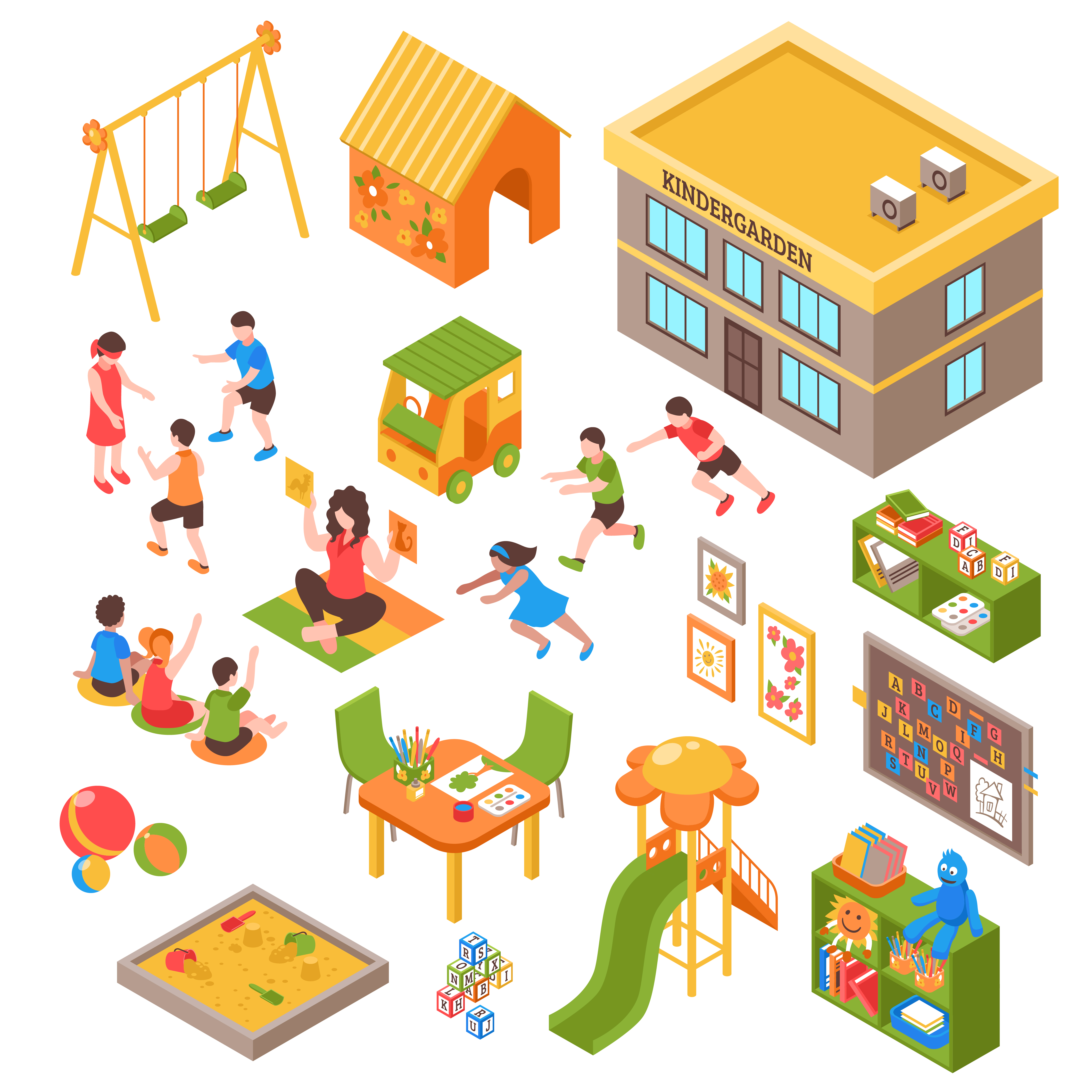 Nursery Isometric Elements Set 481350 Vector Art at Vecteezy Nursery Isometric Elements Set 481350 Vector Art at Vecteezy