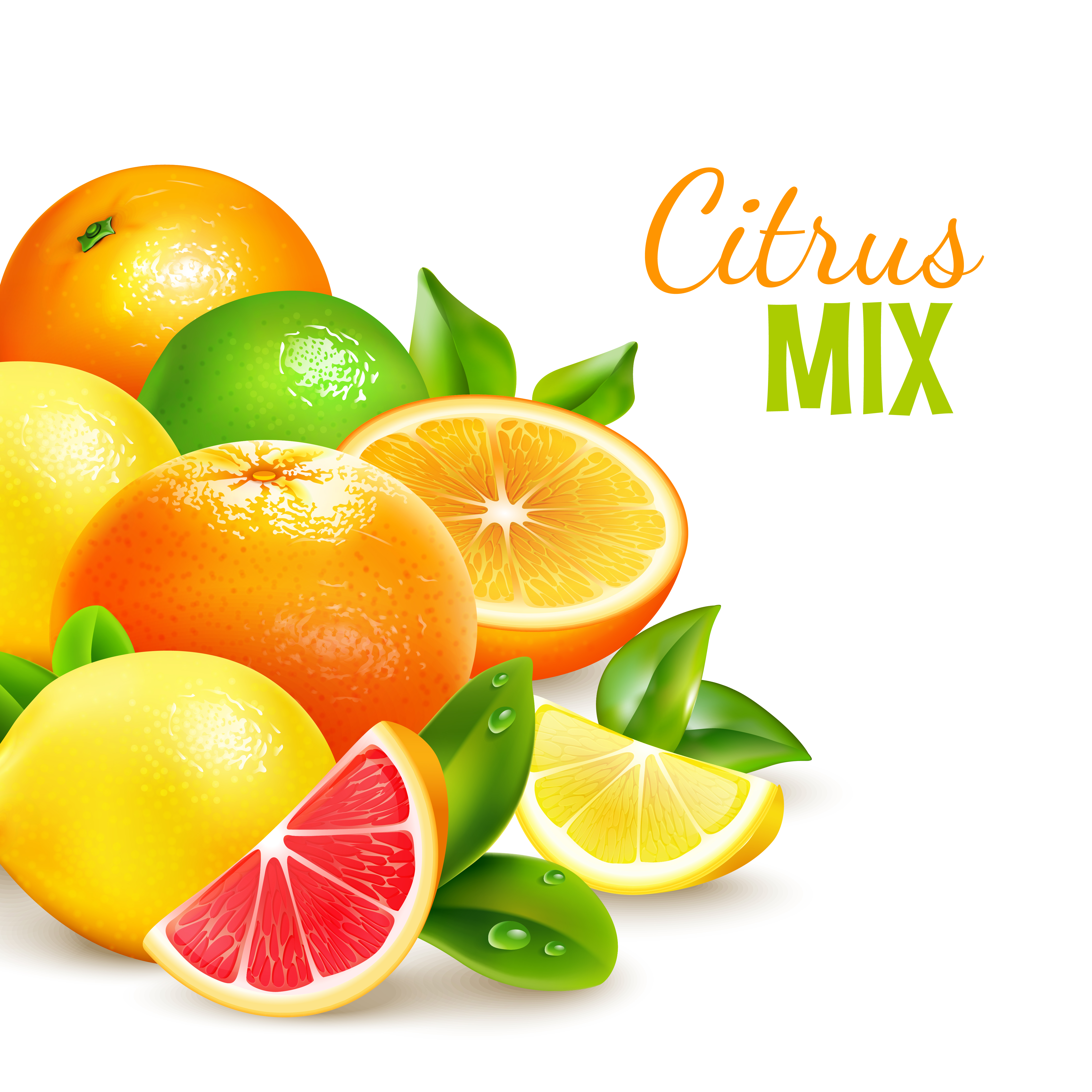 Citrus Fruits Mix Realistic Background Poster 481367 Vector Art at Vecteezy Citrus Fruits Mix Realistic Background Poster 481367 Vector Art at Vecteezy