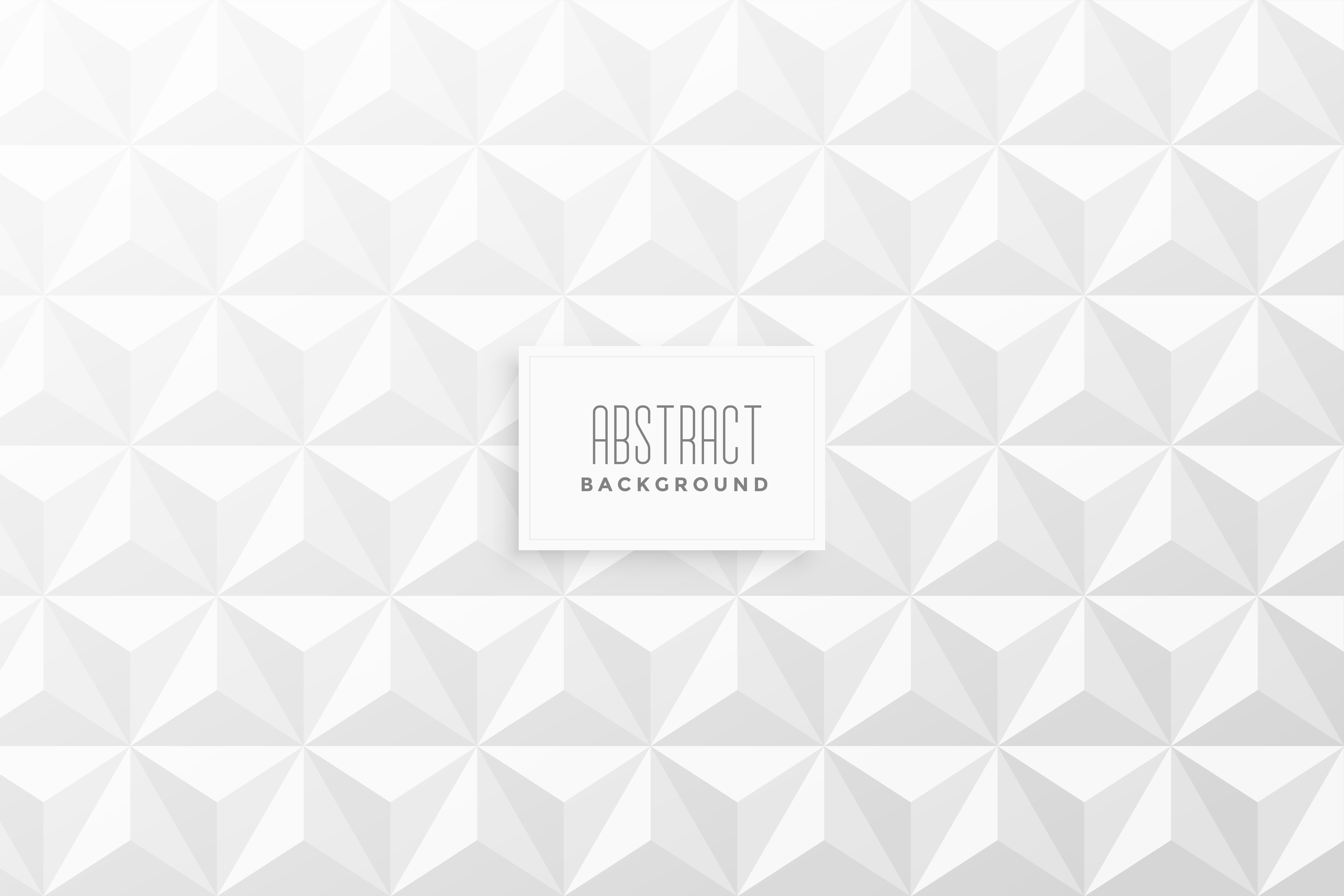 abstract 3d triangle shape pattern background - Download Free Vector ...