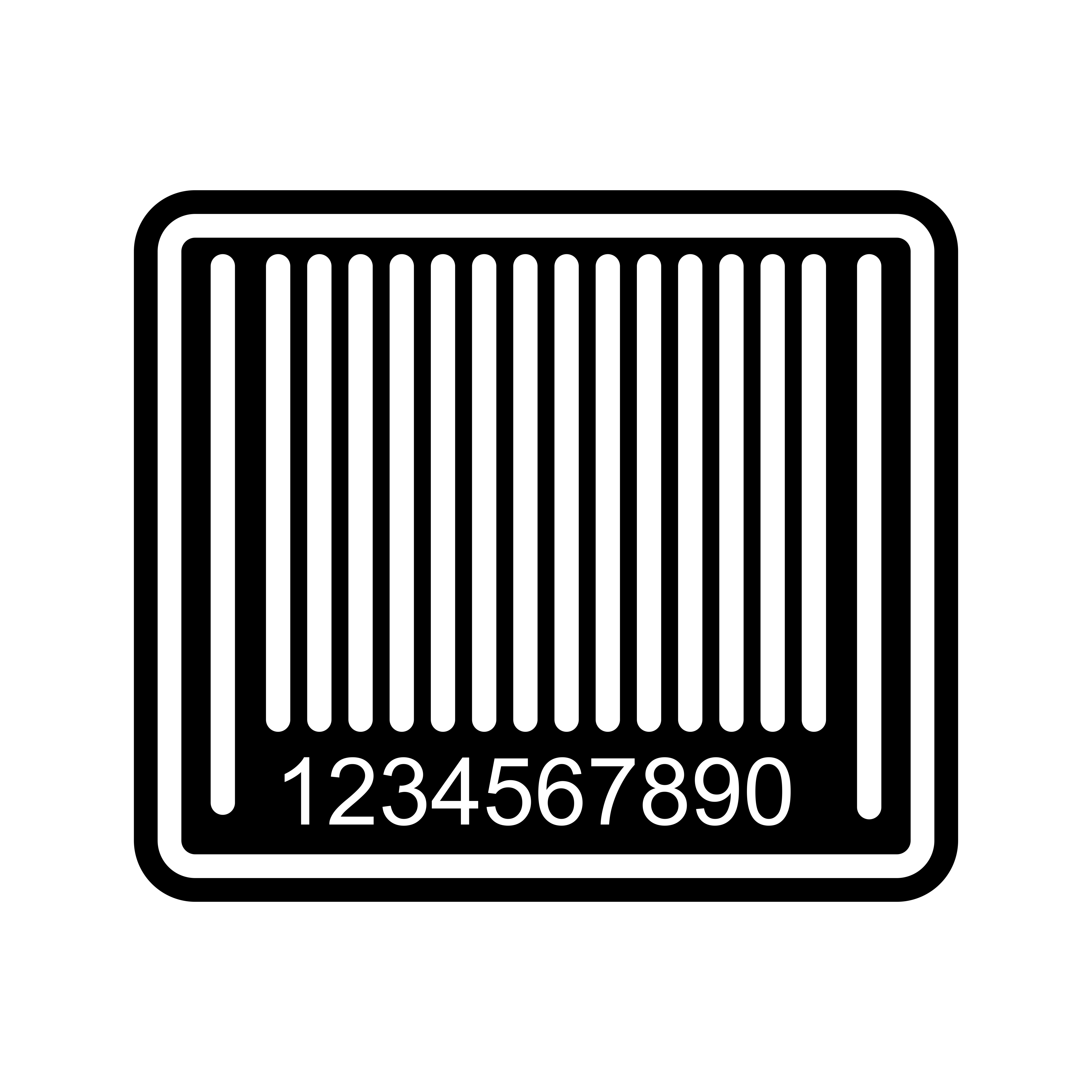 Barcode Icon Design 486485 Vector Art at Vecteezy Barcode Icon Design 486485 Vector Art at Vecteezy