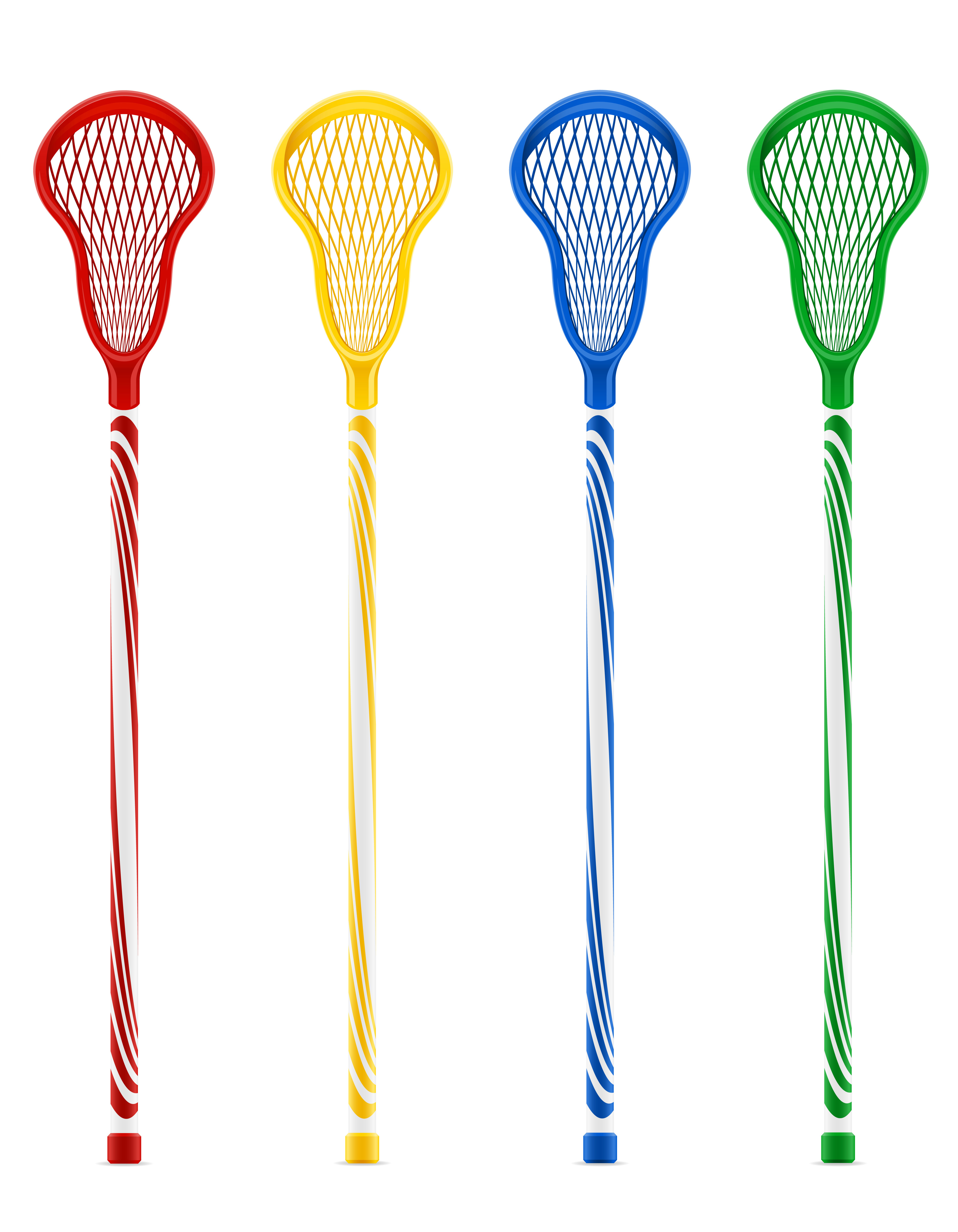 Lacrosse Sticks Vector Illustration 488432 Vector Art At Vecteezy