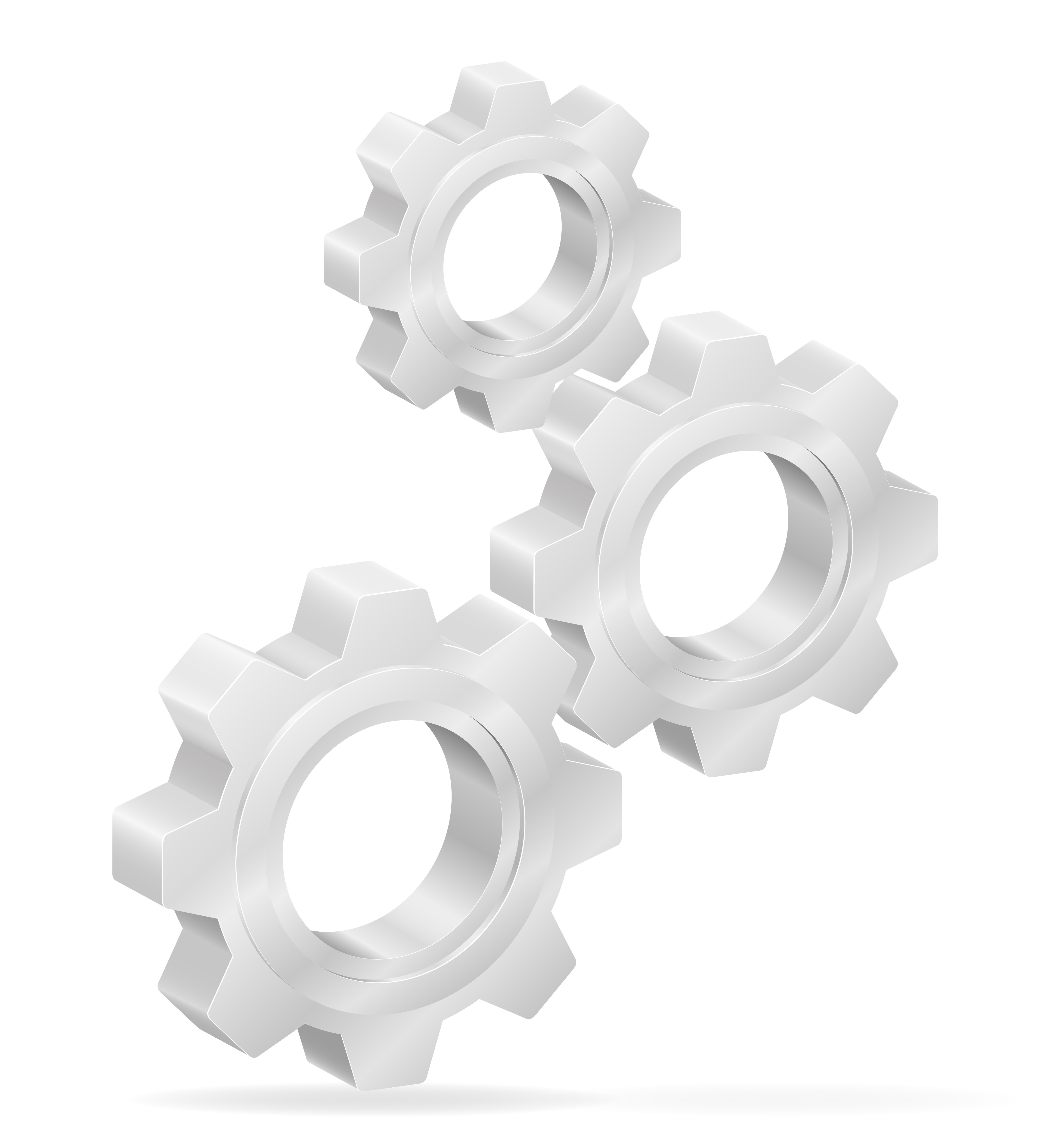 icon gear vector illustration 490754 Vector Art at Vecteezy