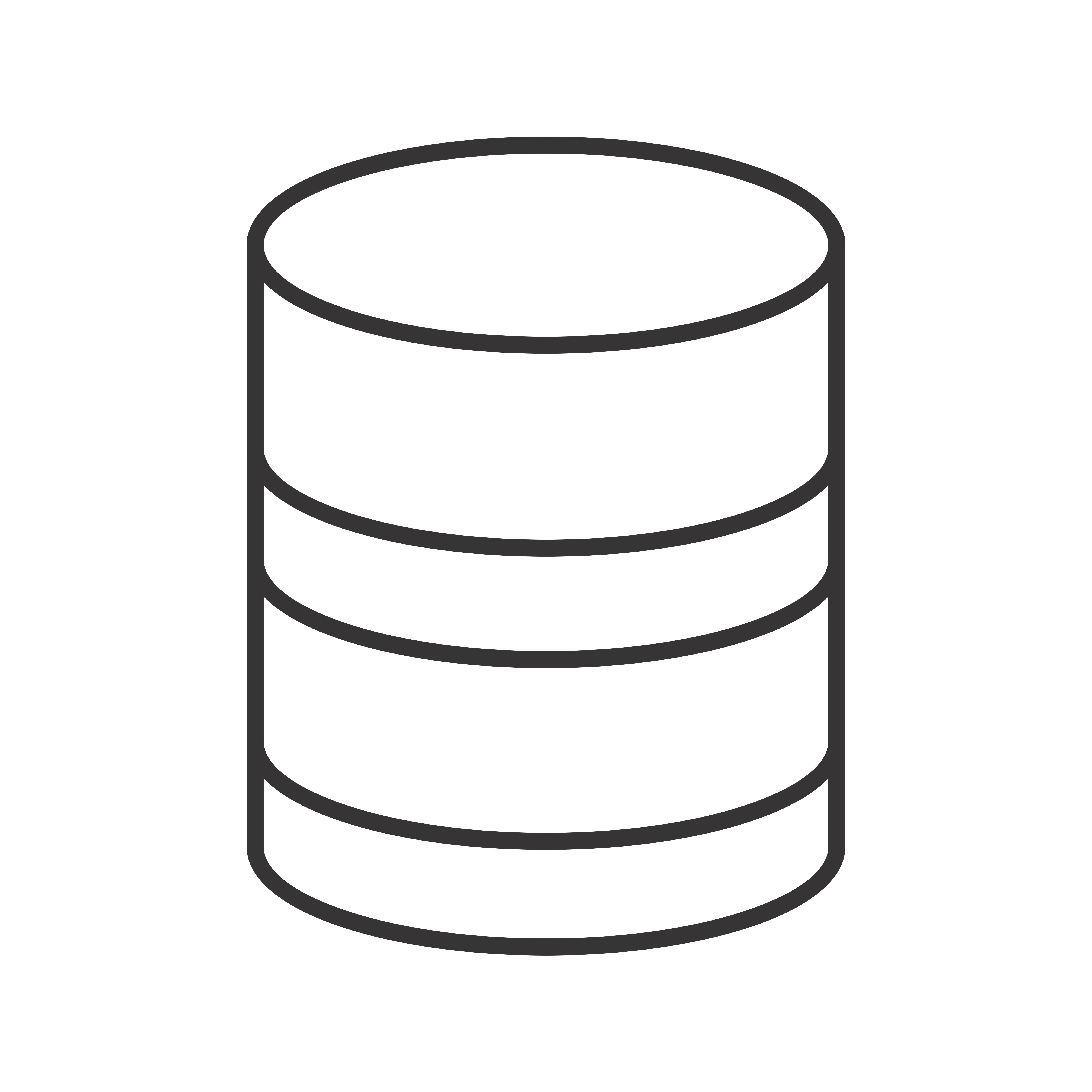Database Line Black Icon 495416 Vector Art At Vecteezy