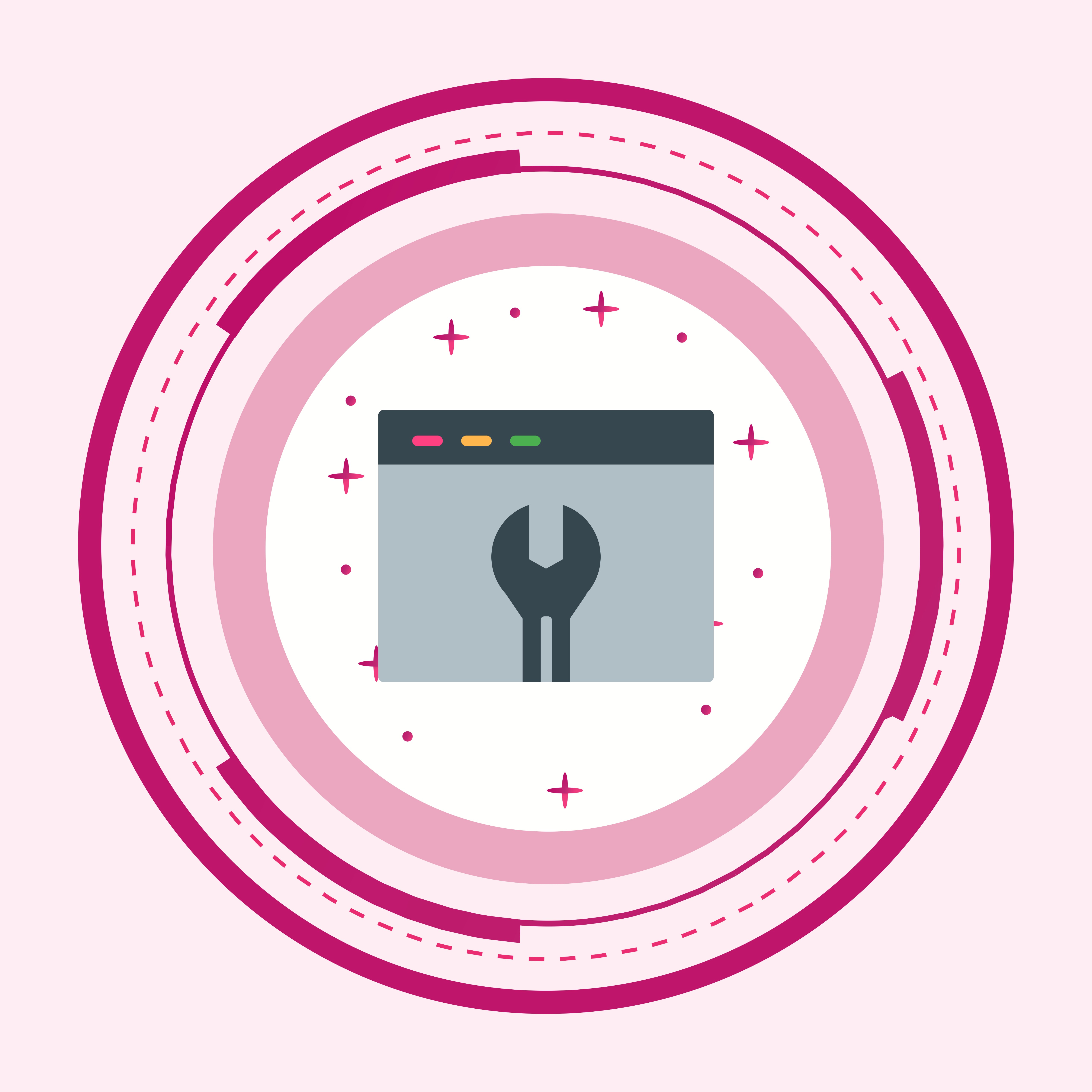 Browser Settings Icon Design 507531 Vector Art At Vecteezy