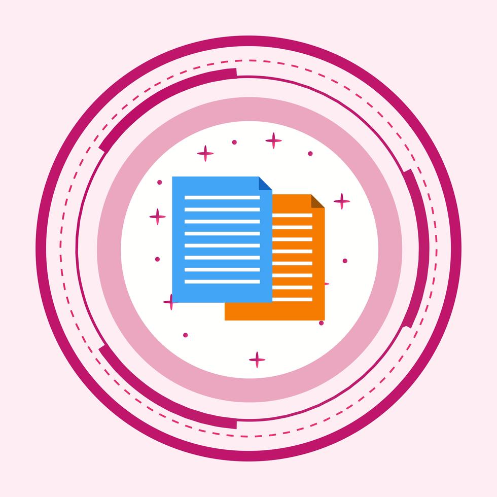 Files Icon Design 507561 Vector Art at Vecteezy