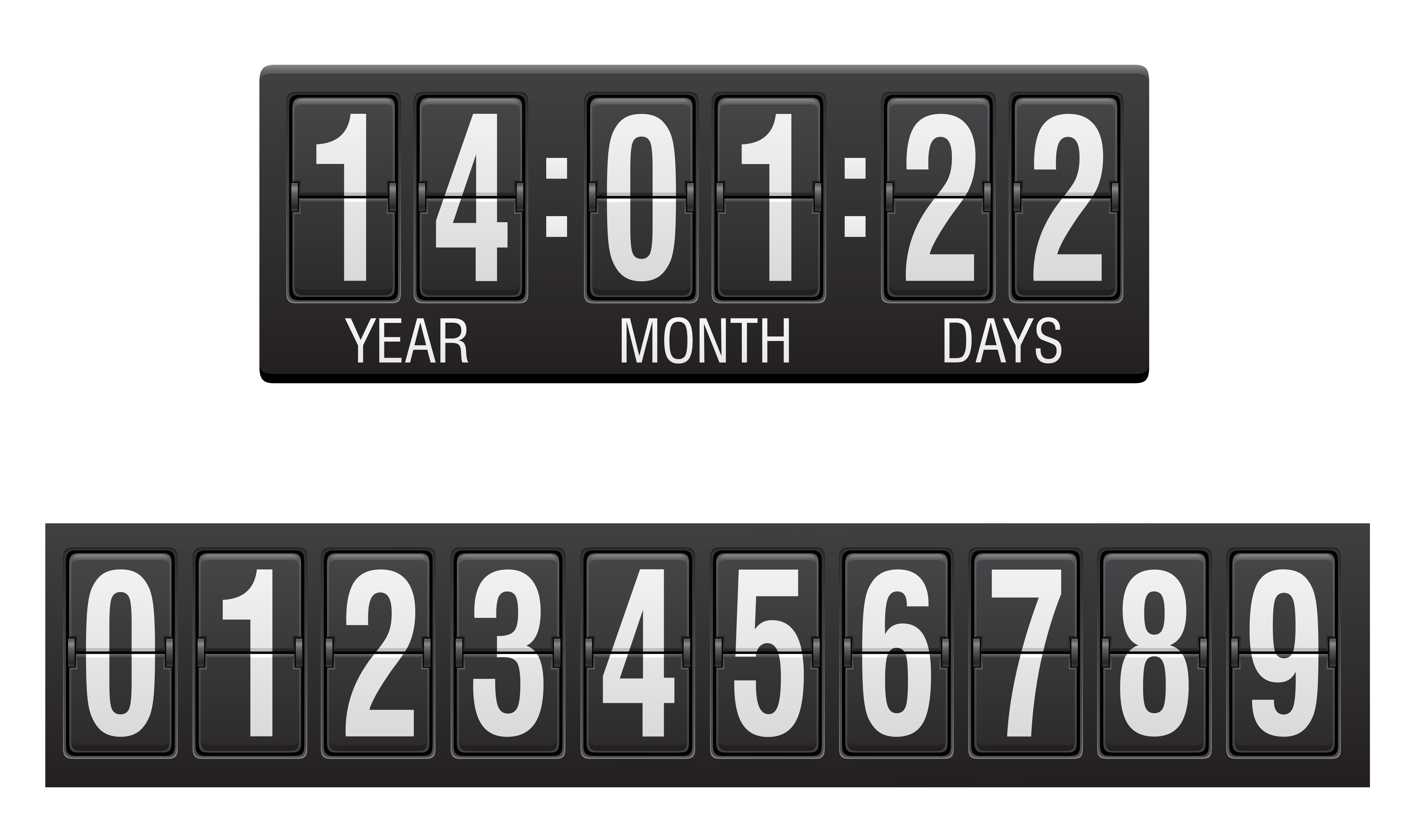 Scoreboard Countdown Timer Vector Illustration 510173 Vector Art At