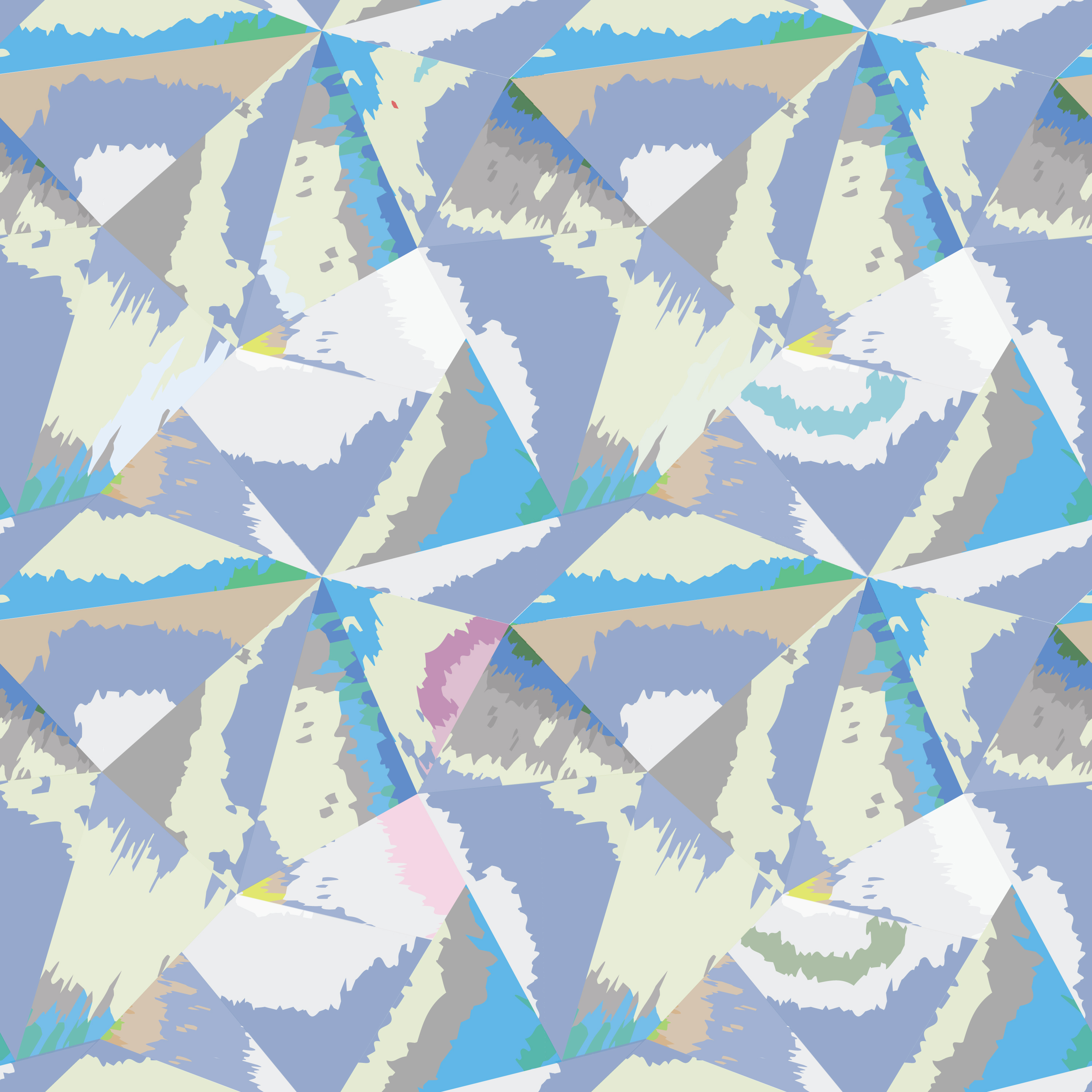Abstract Seamless Pattern Geometric Form Watercolor Background 511810