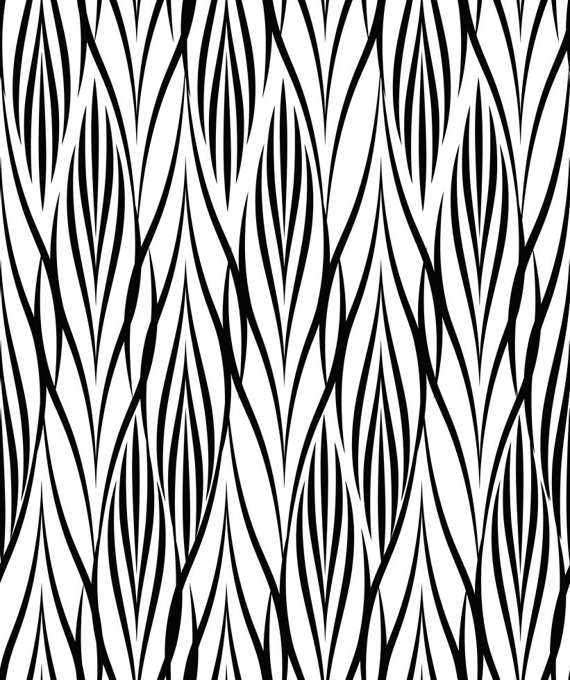 Abstract Seamless Pattern Floral Oriental Geometric Line Ornament