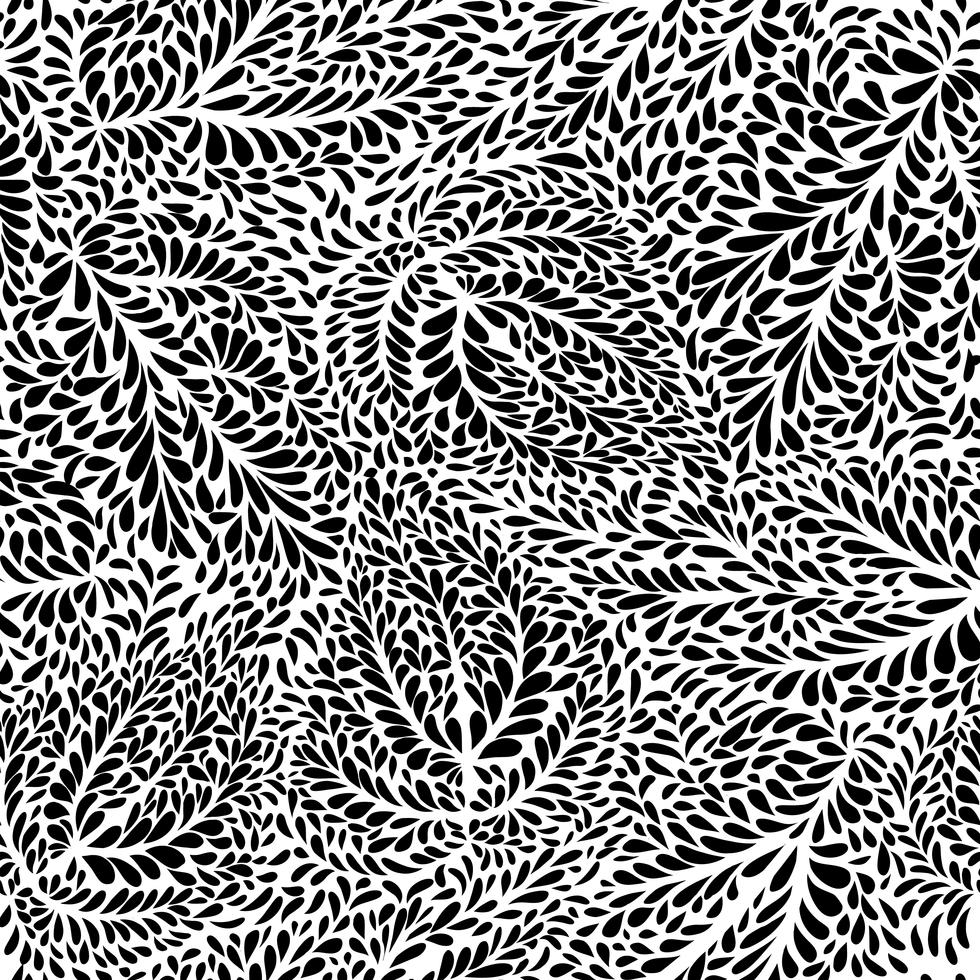Abstract Floral Pattern Leaves Seamless Texture Plant Background