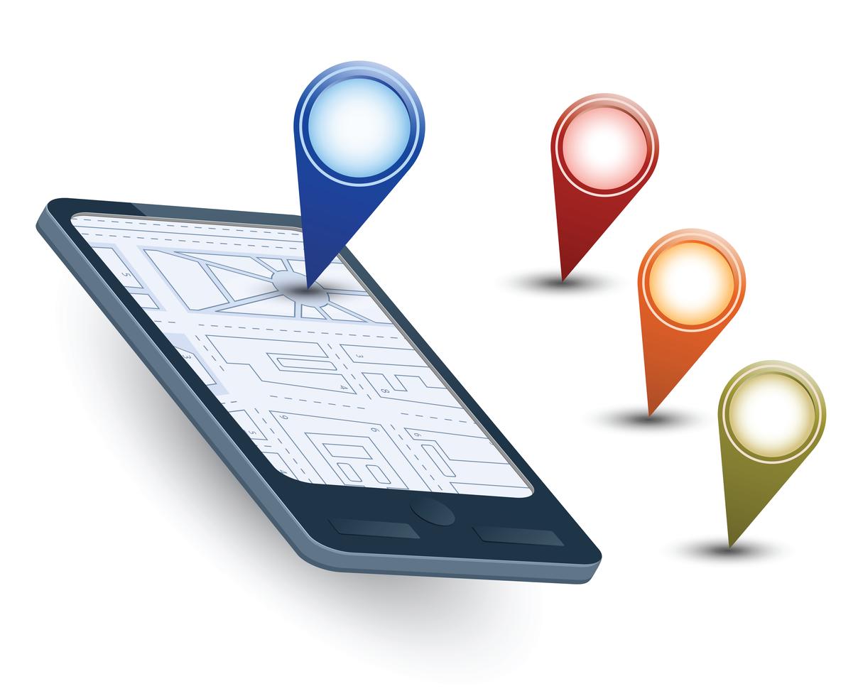 Navigation map 512242 Vector Art at Vecteezy