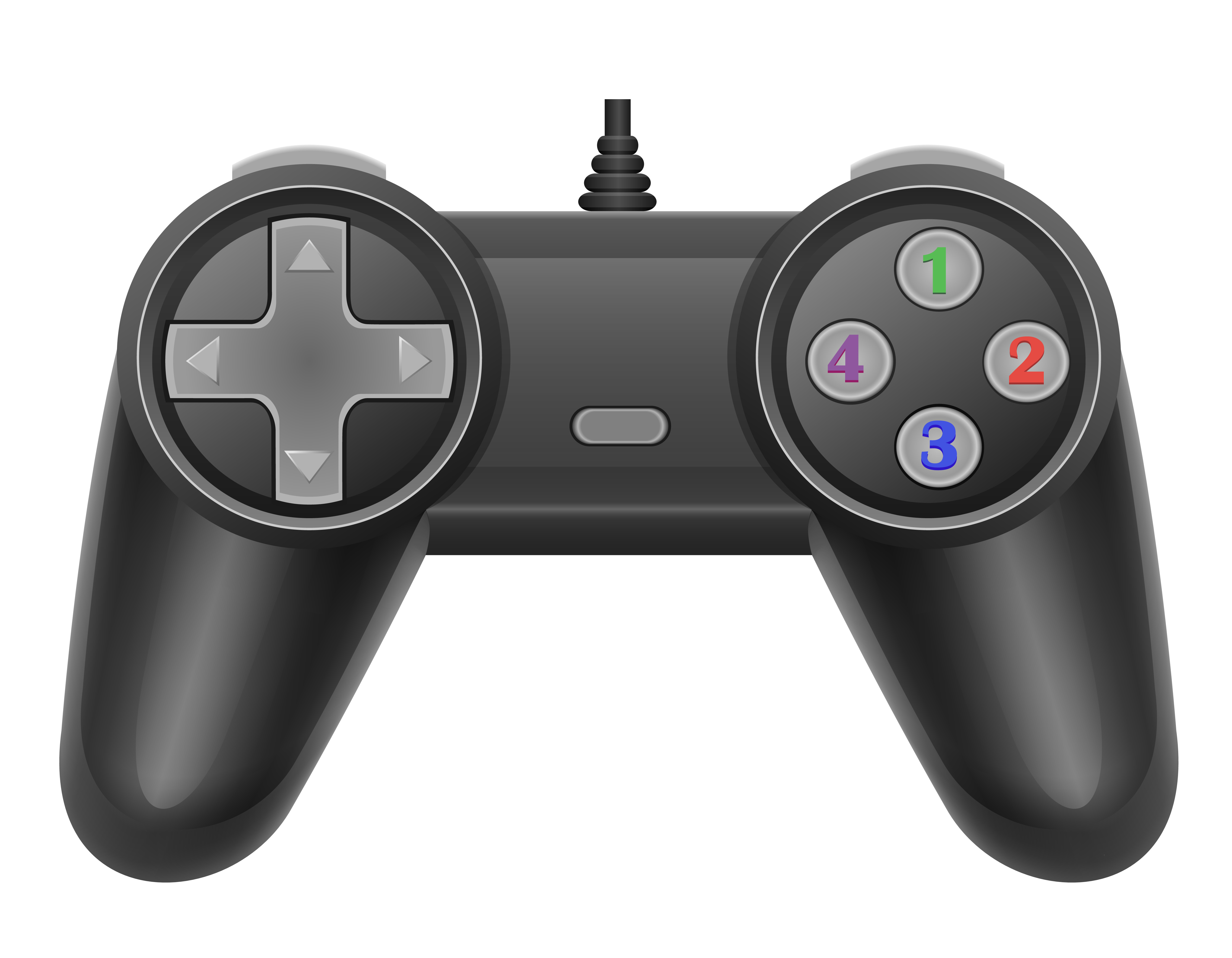Joystick For Gaming Console Vector Illustration Eps 10 515693 Vector Art At Vecteezy