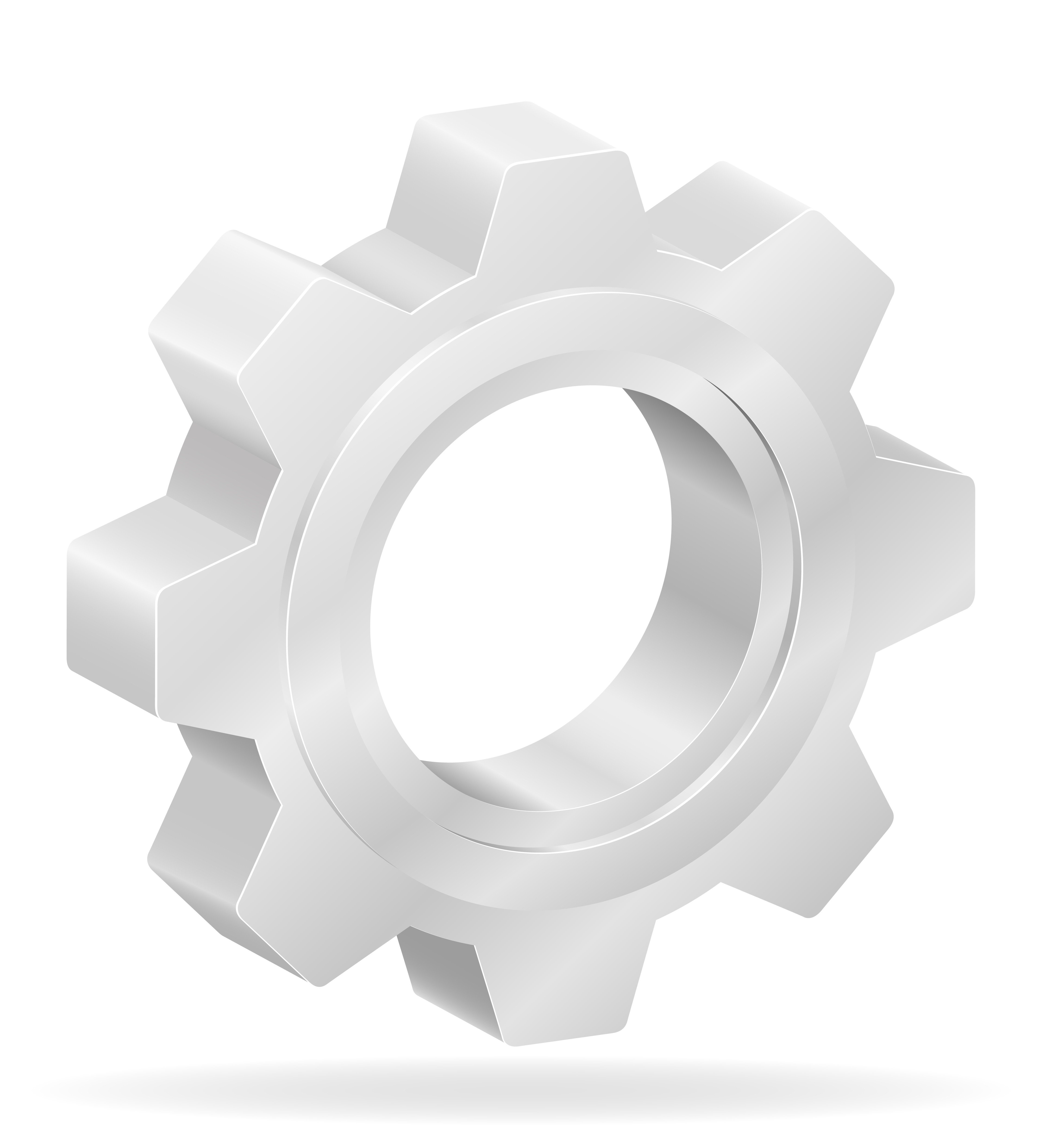 Icono De Ilustración Vectorial De Engranajes 516007 Vector En Vecteezy
