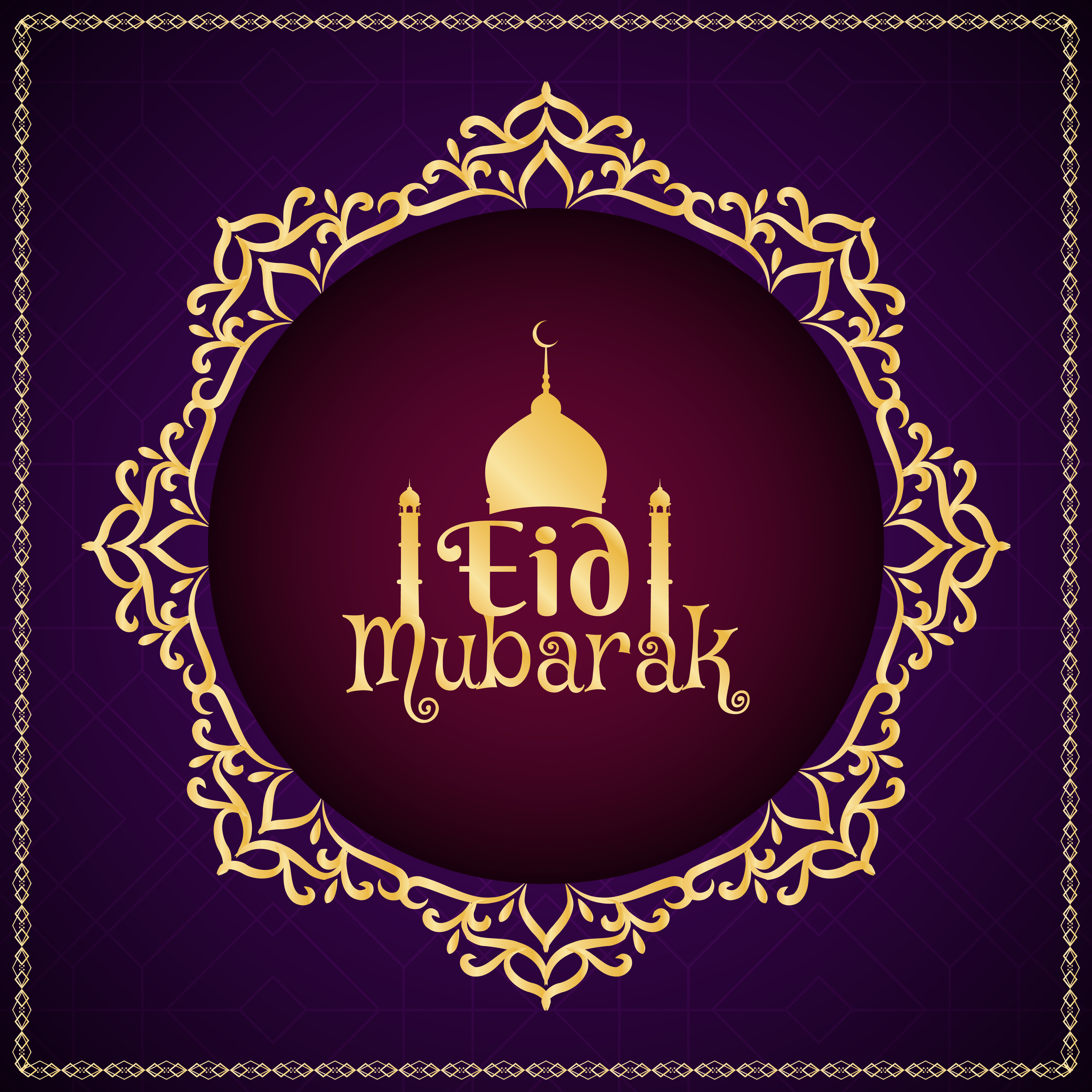 Abstract elegant Eid Mubarak decorative background 517987 Vector Art at ... Abstract elegant Eid Mubarak decorative background 517987 Vector Art at ...