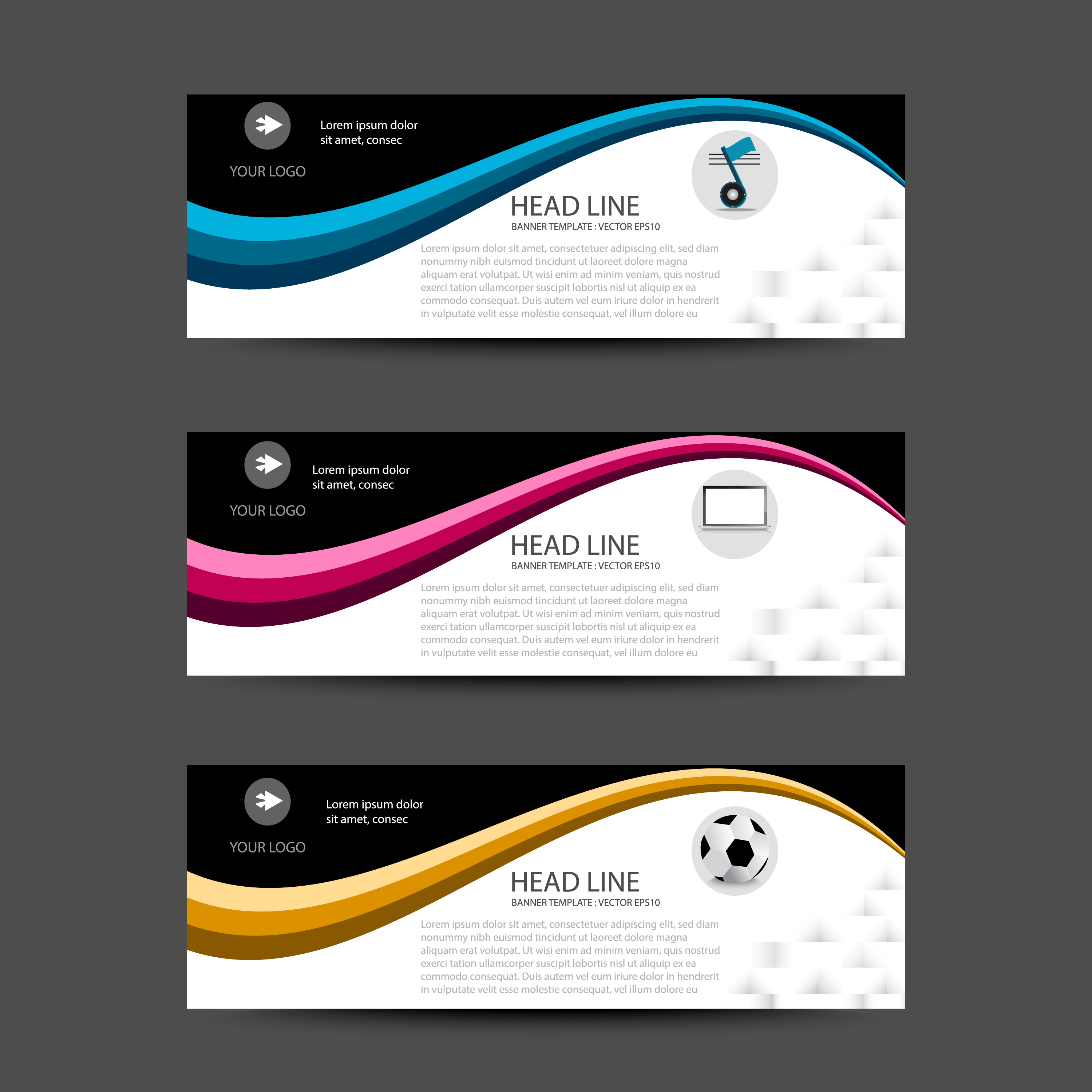 Header Vector Art, Icons, and Graphics for Free Download