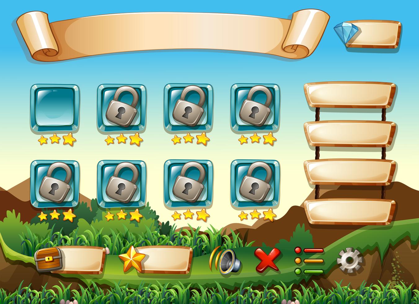 Computer game 522939 Vector Art at Vecteezy