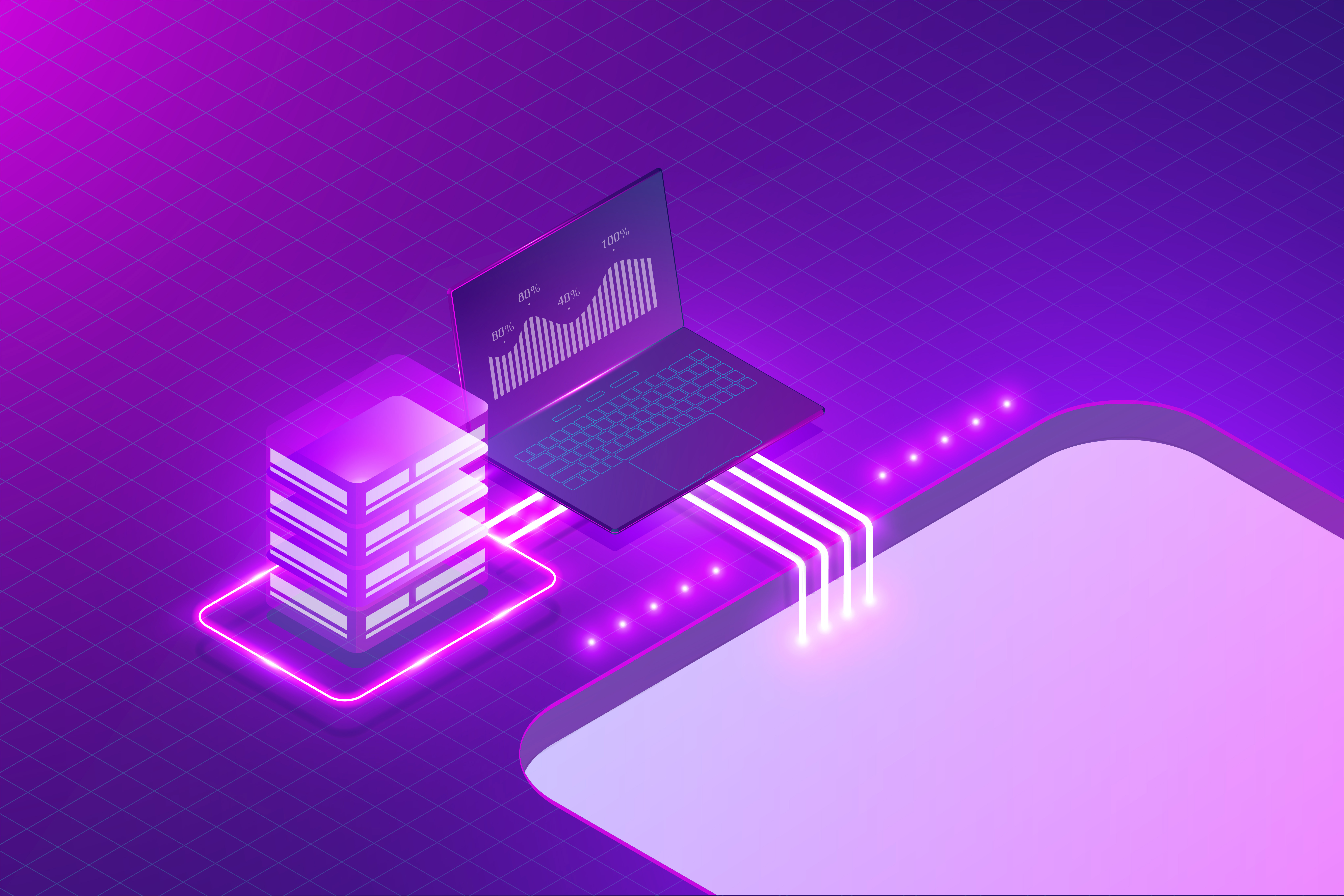 Système d'analyse des activités, illustration vectorielle concept ...