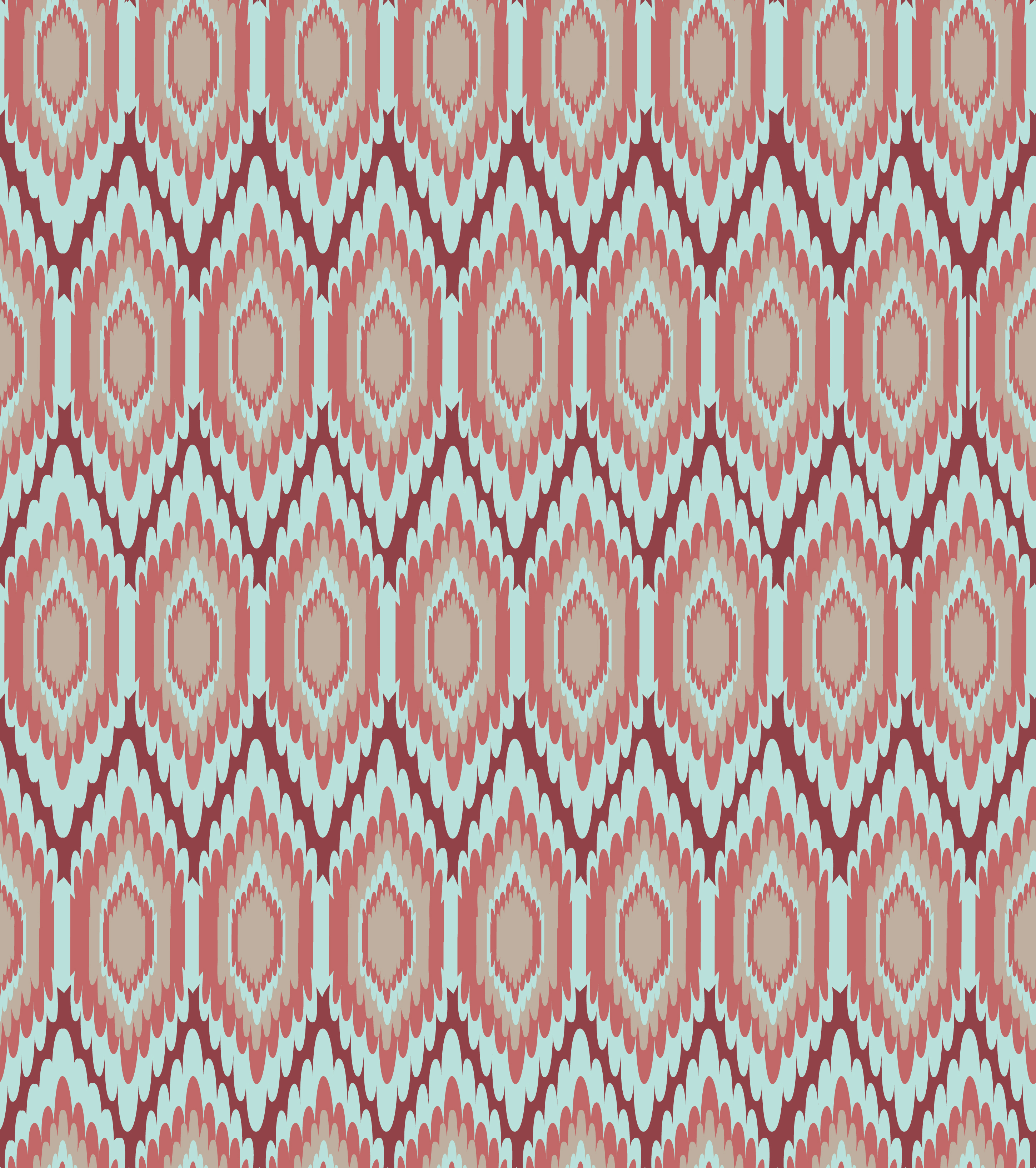 Abstract Fabric Ornament Geometric Line Seamless Pattern Orient