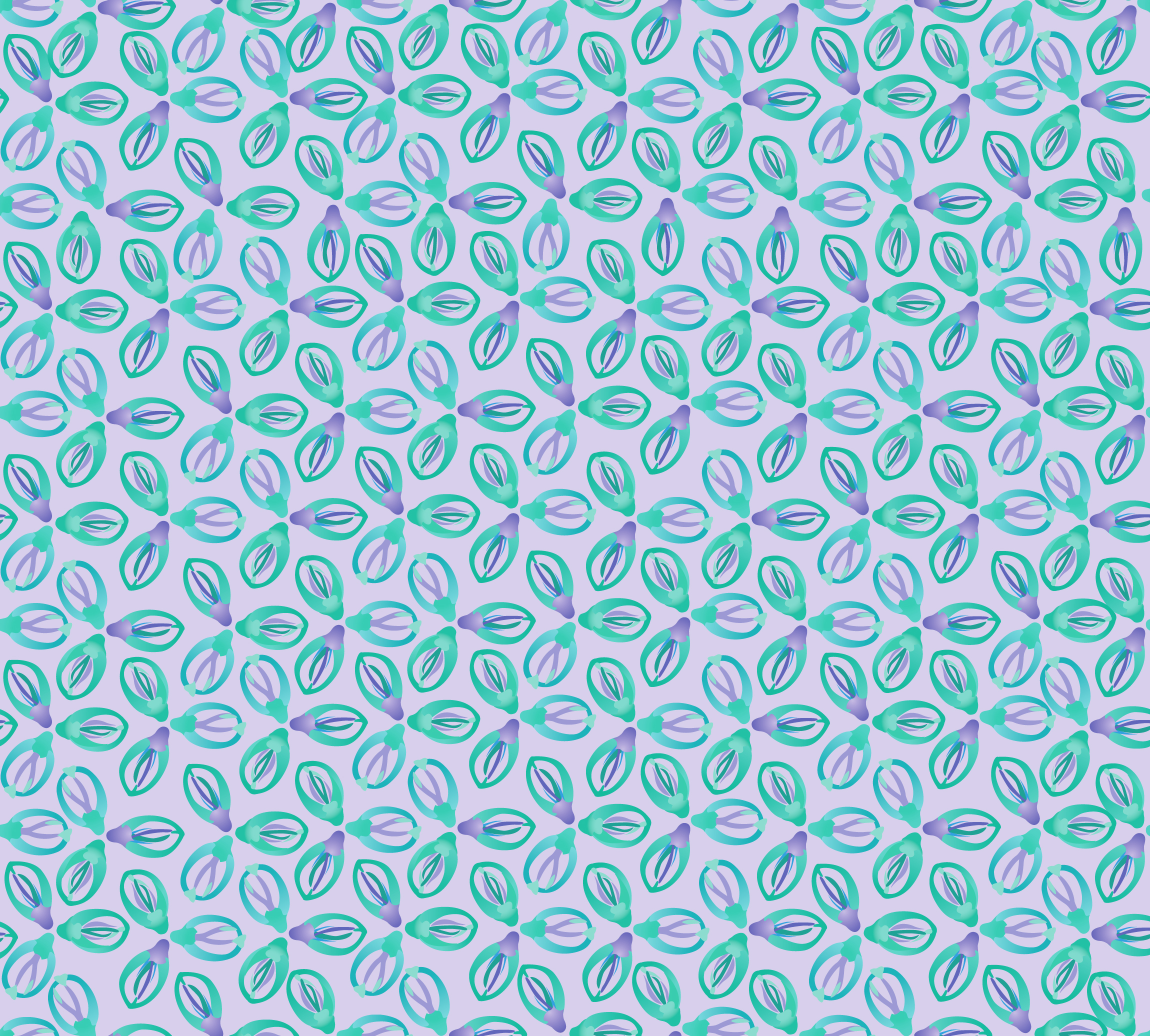 Abstract Oriental Floral Tile Pattern Geometric Ornament 524217 Vector
