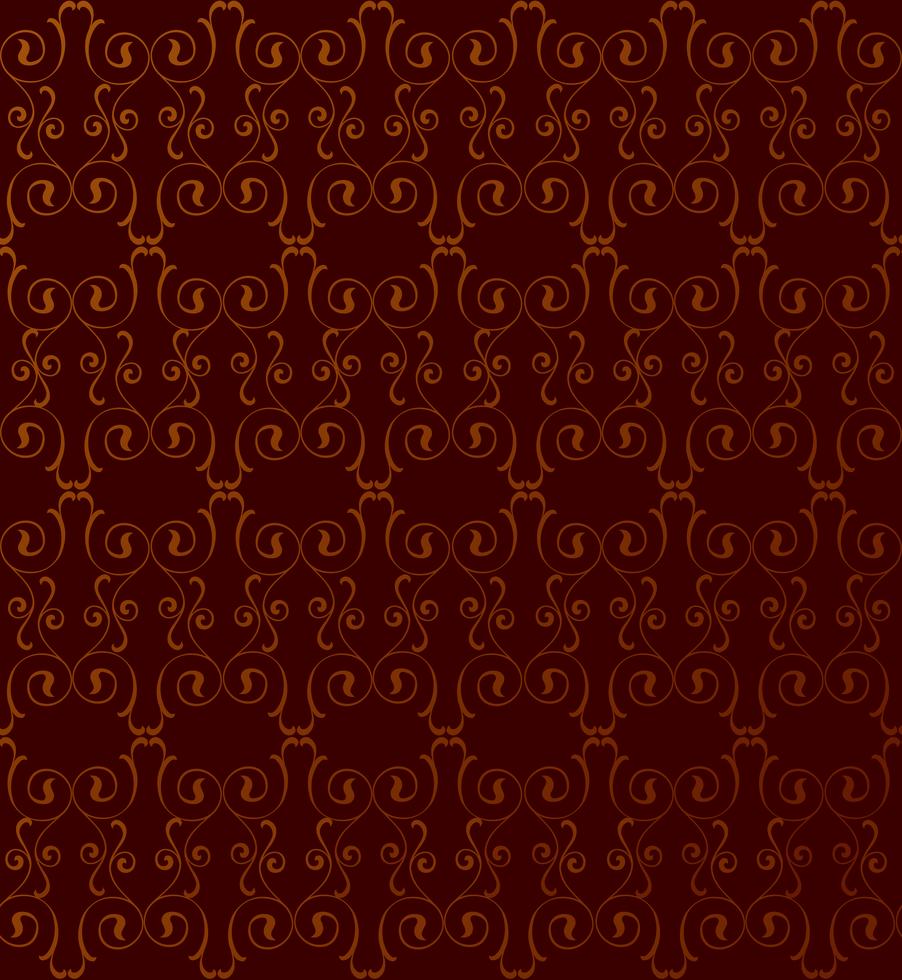 Abstract seamless pattern. Retro swirl line ornament. 524276 Vector Art ...