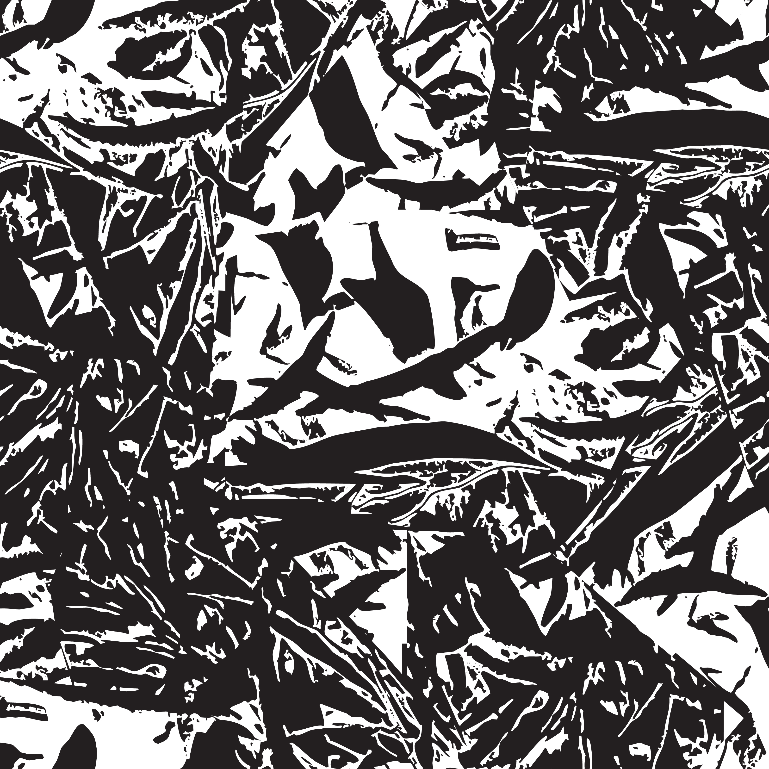 Abstract Floral Seamless Pattern Leaves Foliage Texture 524749 Vector