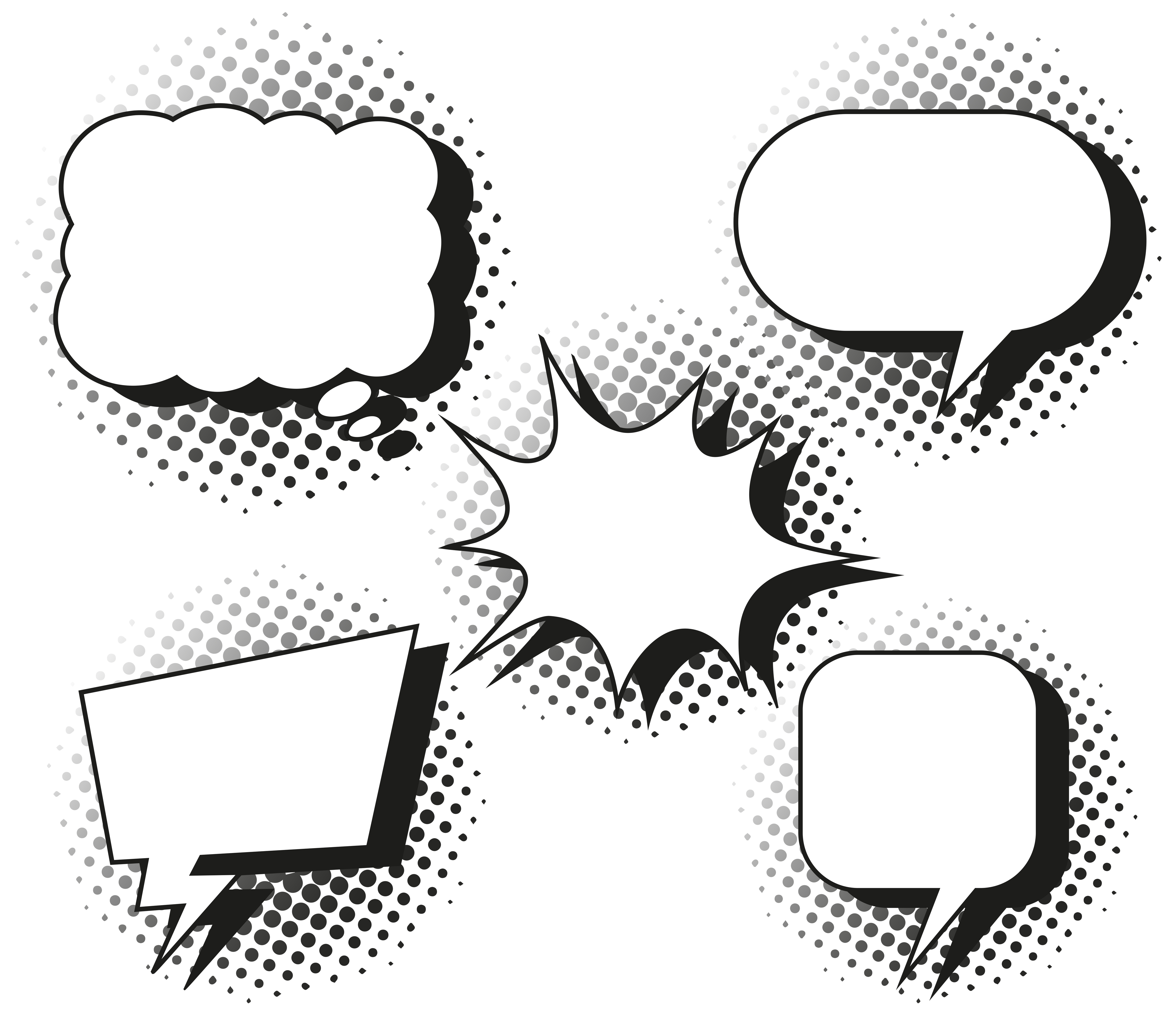 Five designs of speech bubbles 526045 Vector Art at Vecteezy Five designs of speech bubbles 526045 Vector Art at Vecteezy