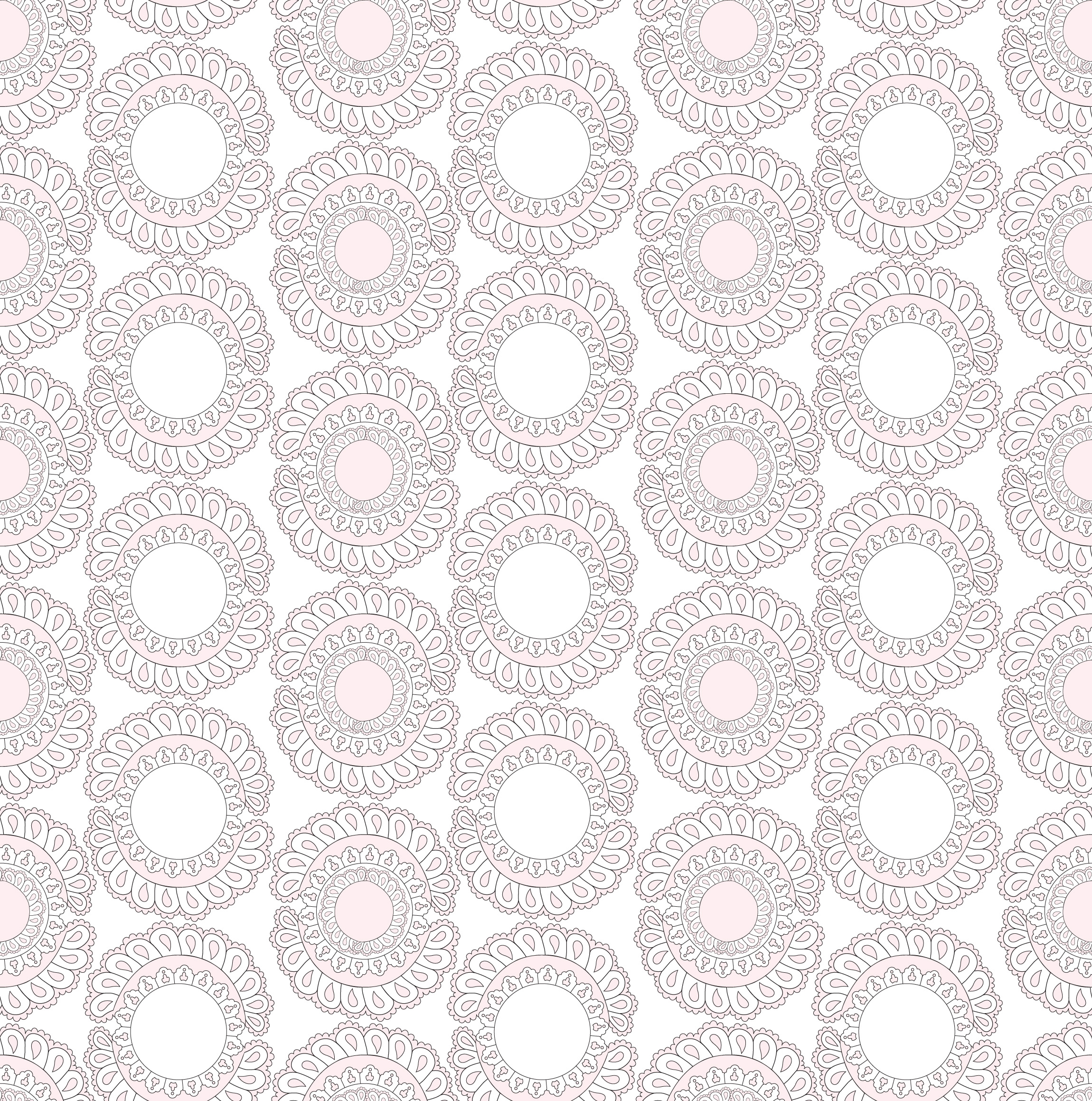 Abstract Oriental Tile Pattern Geometric Ornament 527322 Vector Art At
