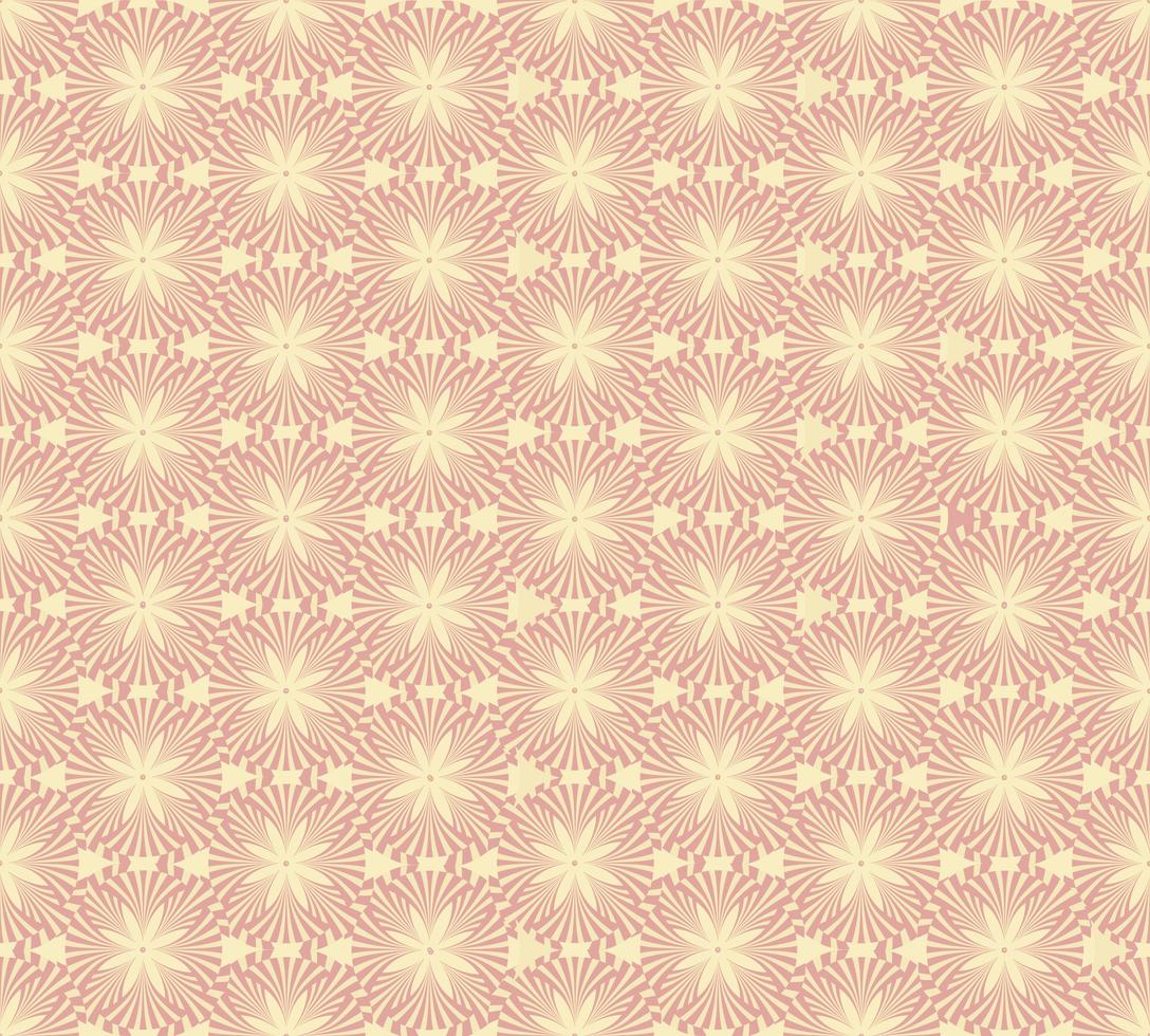 Abstract Line Seamless Pattern Tiled Oriental Geometric Background