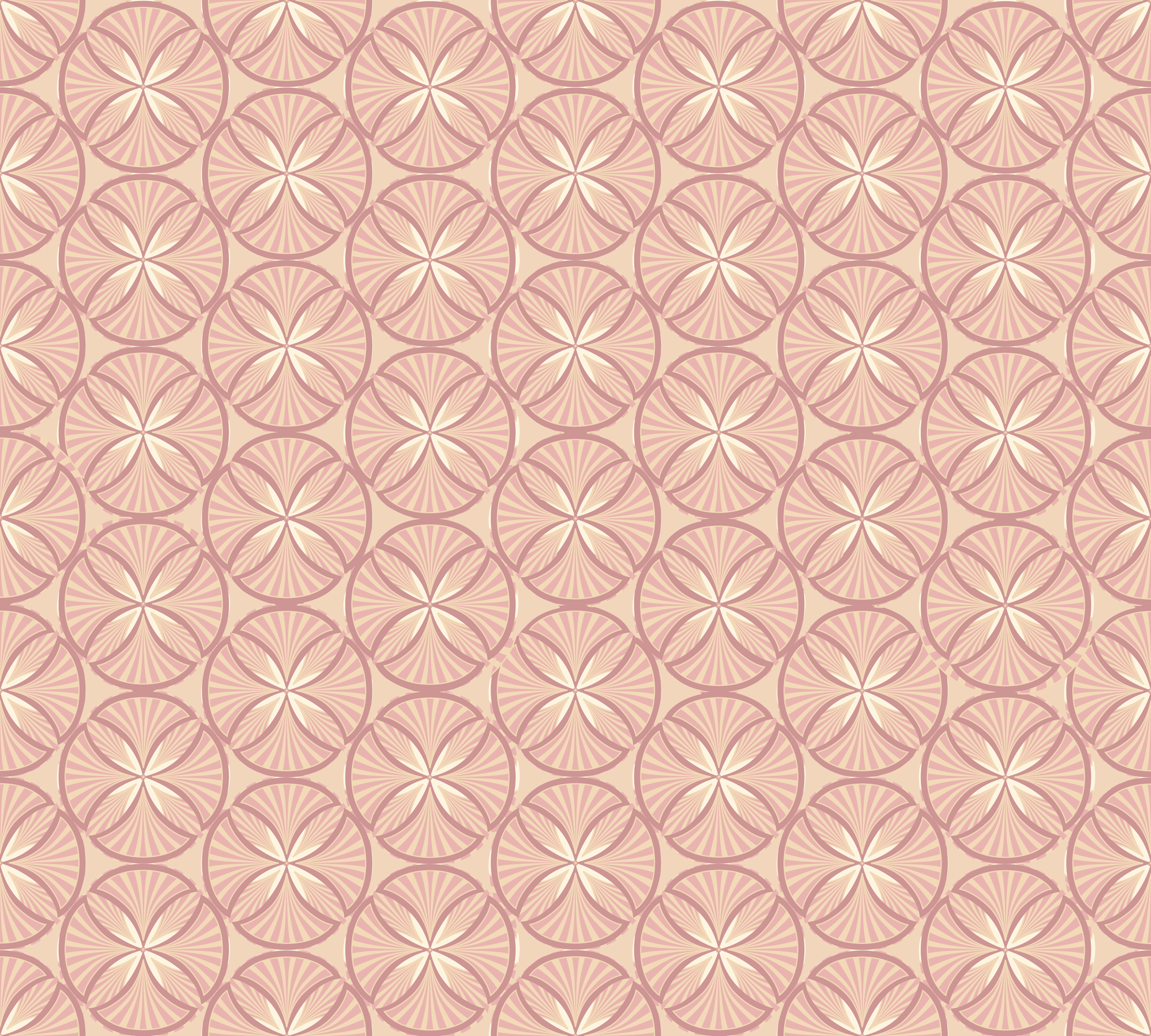 Abstract Line Seamless Pattern Tiled Oriental Geometric Background