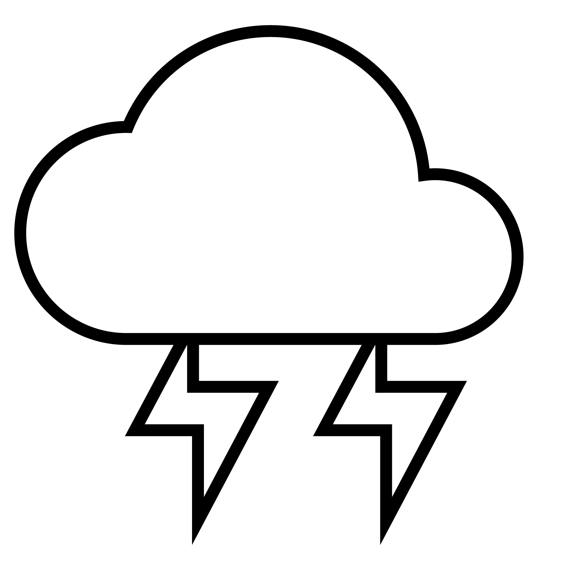 Thunder And Lightning Download Free Vector Art Stock Graphics And Images