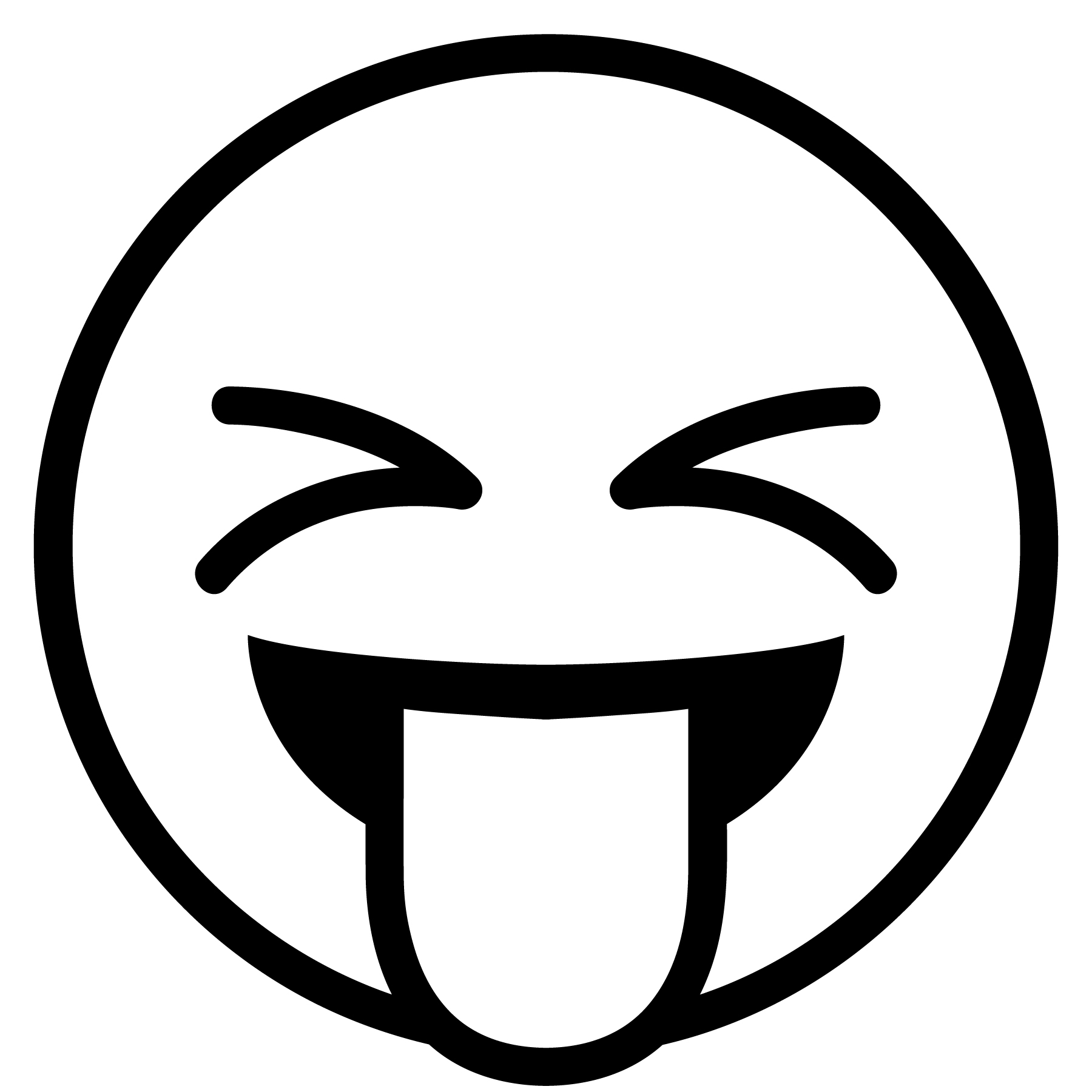 Tongue Out Svg