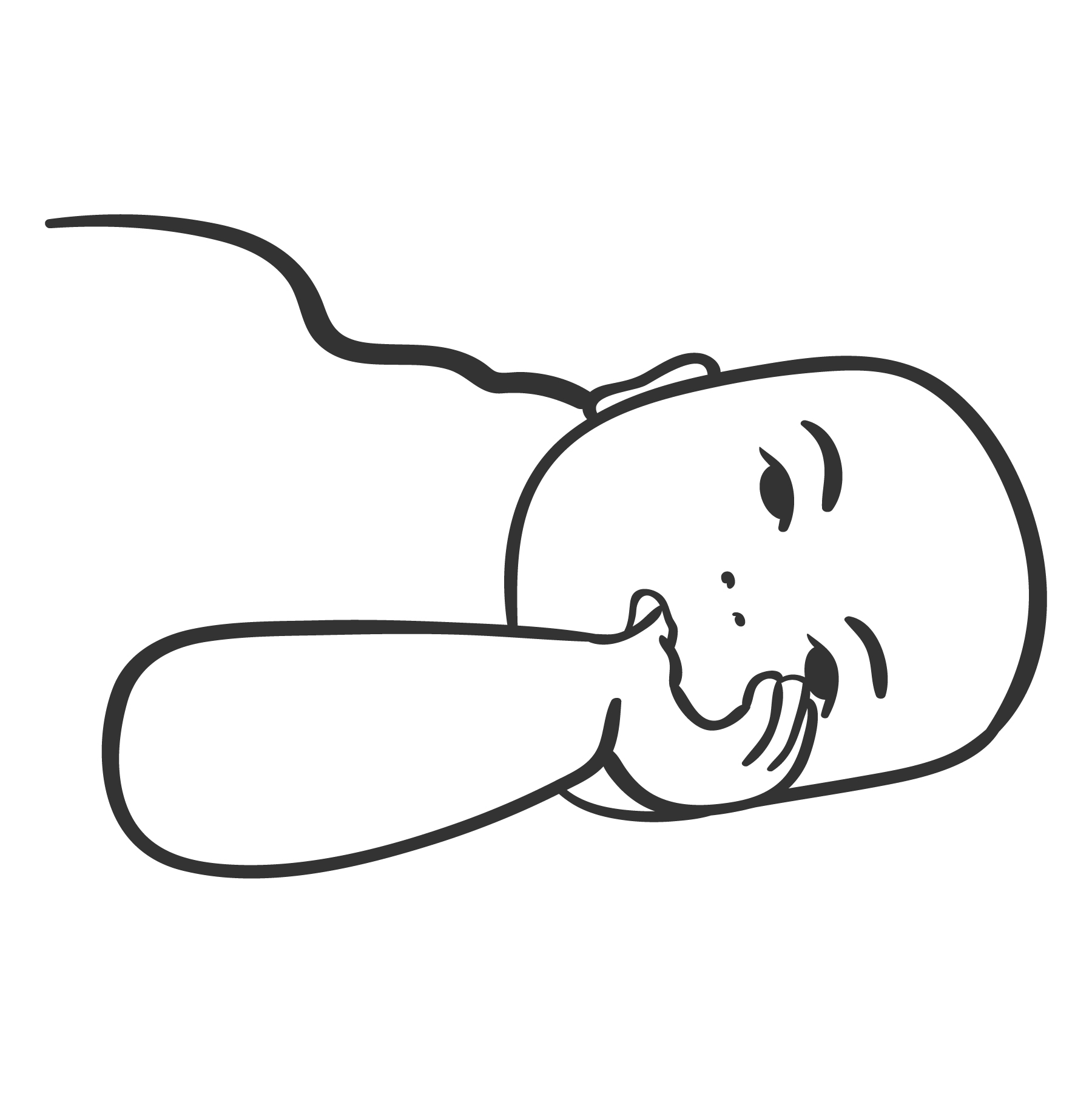 Thumb Suck Download Free Vectors Clipart Graphics And Vector Art